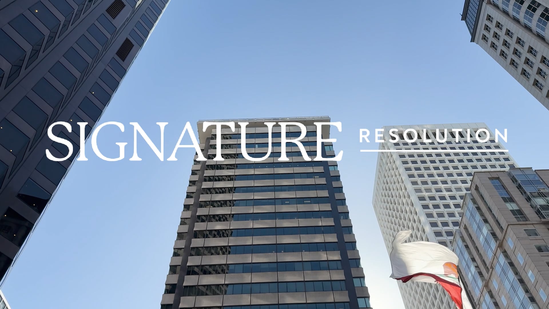 INTRODUCING: Signature Resolution San Francisco
