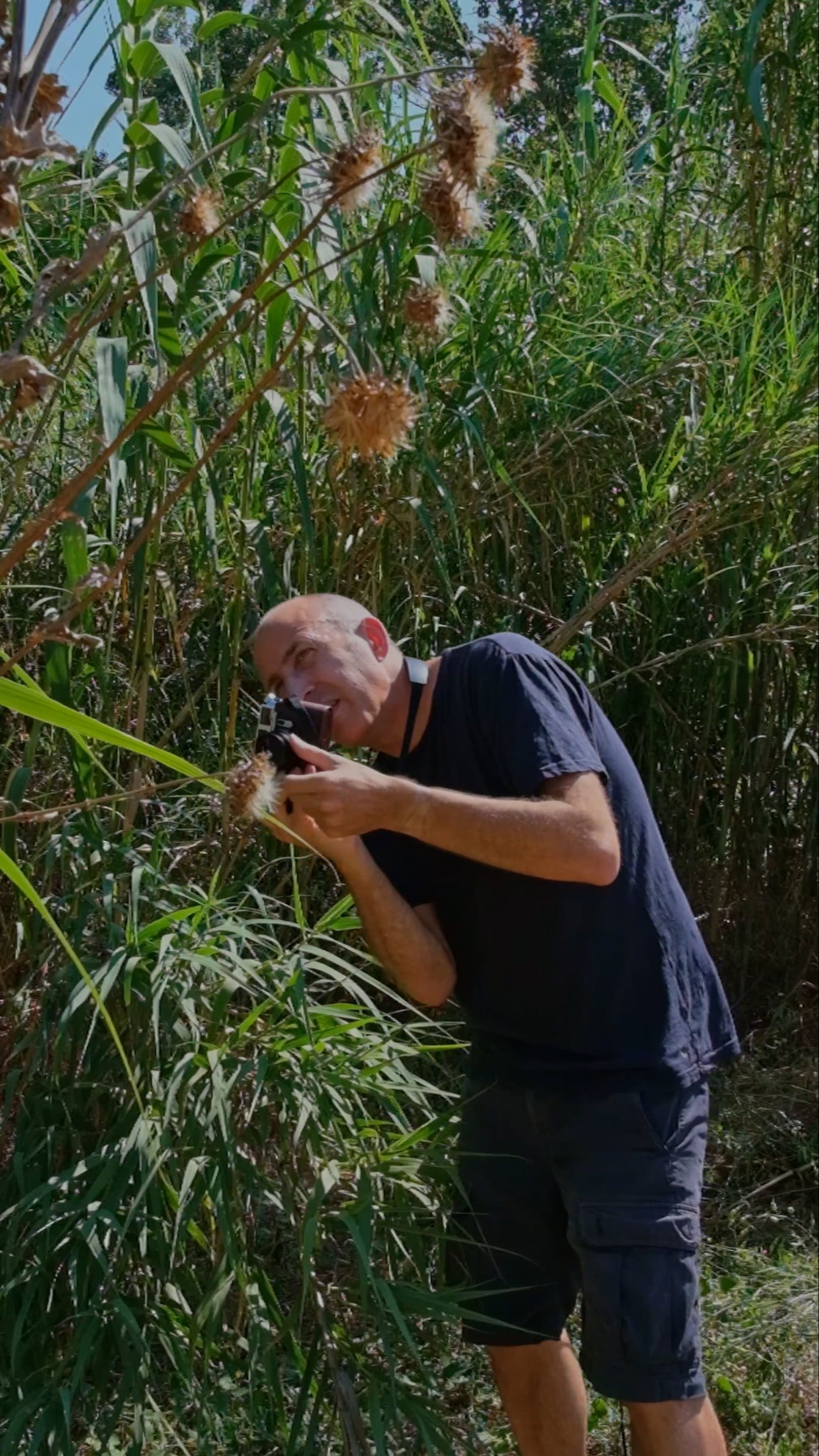 Behind the scene of Folium 9, a Limited Edition Silver Gelatin Print