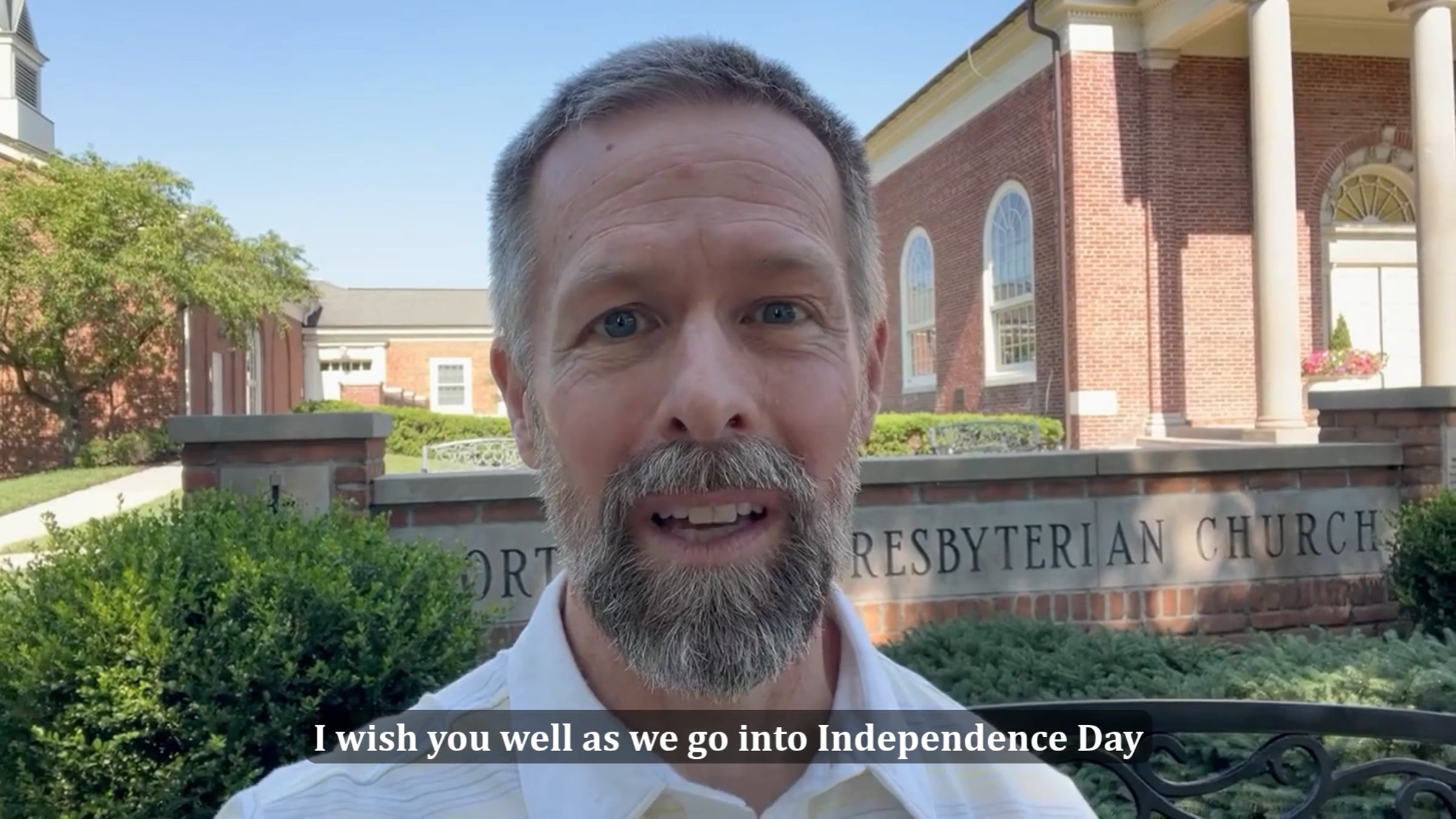 Message from Pastor Matt