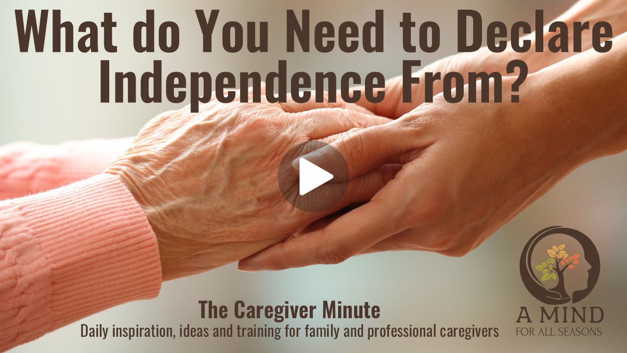 What do You Need to Declare Independence From?