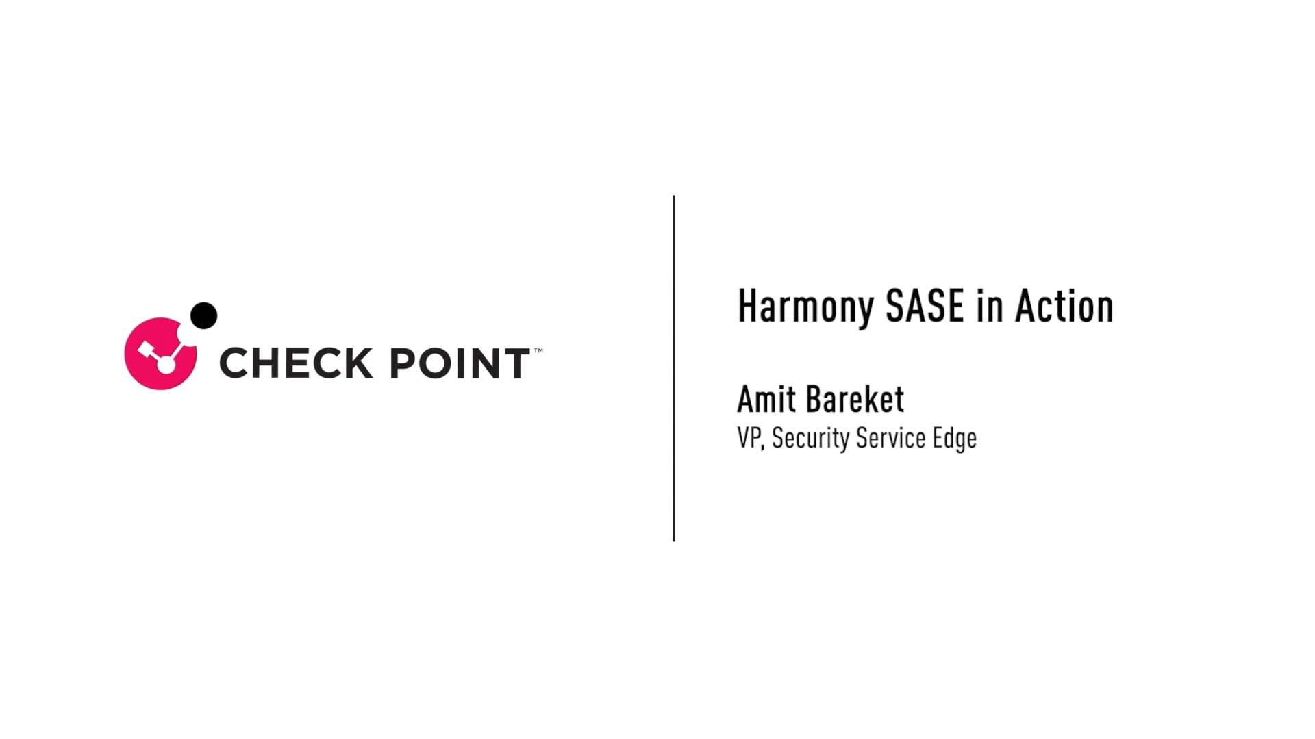 1) Harmony SASE for MSSPs - Check Point SASE in Action