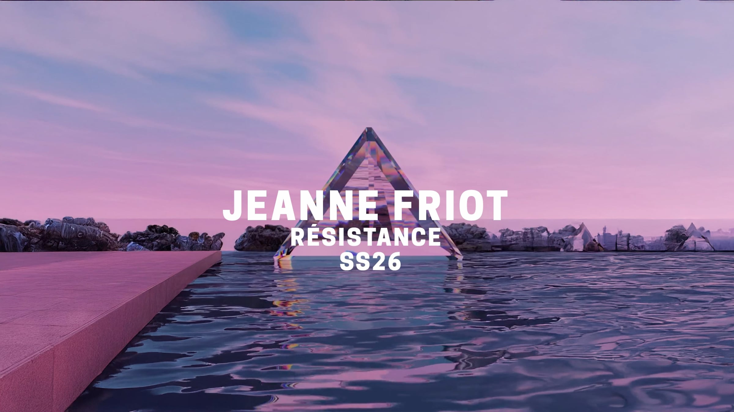 JEANNE FRIOT SS26 - "RÉSISTANCE"