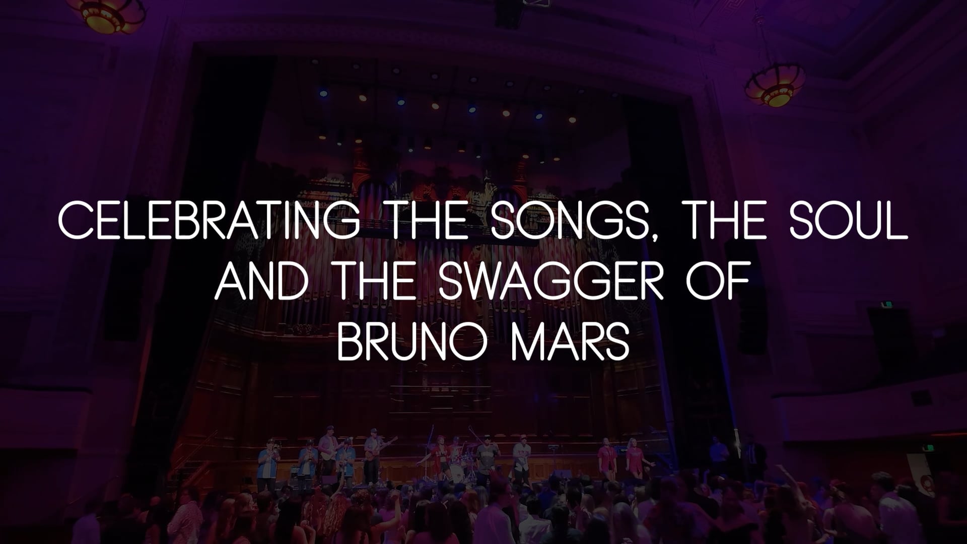 The Australian Bruno Mars Show