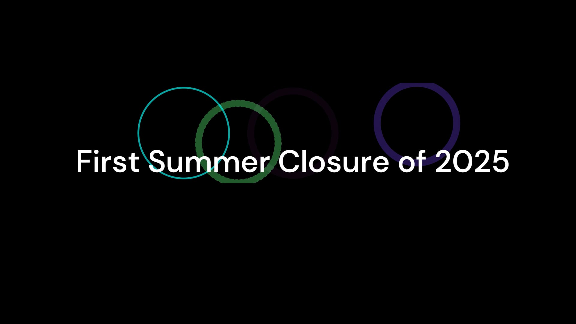 First summer closer 2025