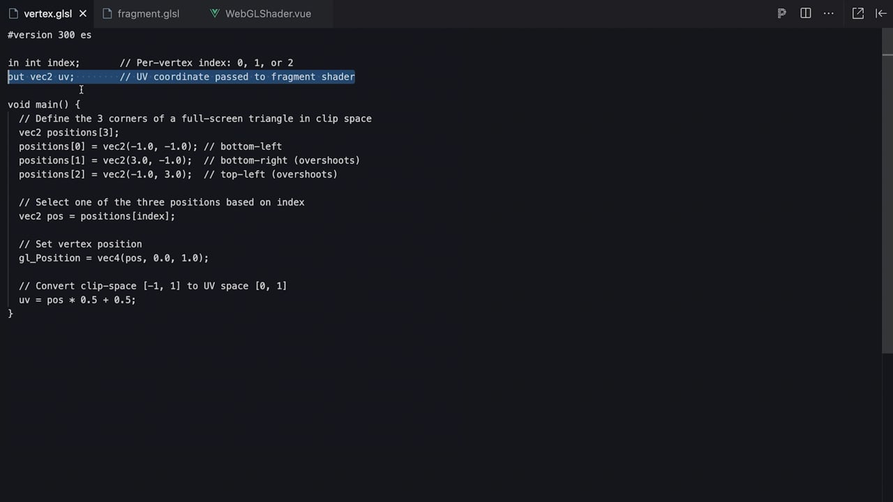Anatomy of a vertex shader - A Vue.js Lesson From our Vue.js...