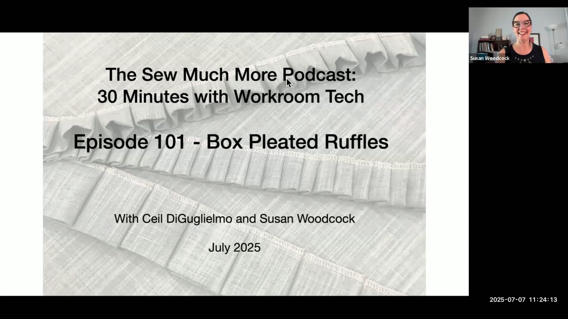 WRT 101 - Sewing Pleated Ruffles
