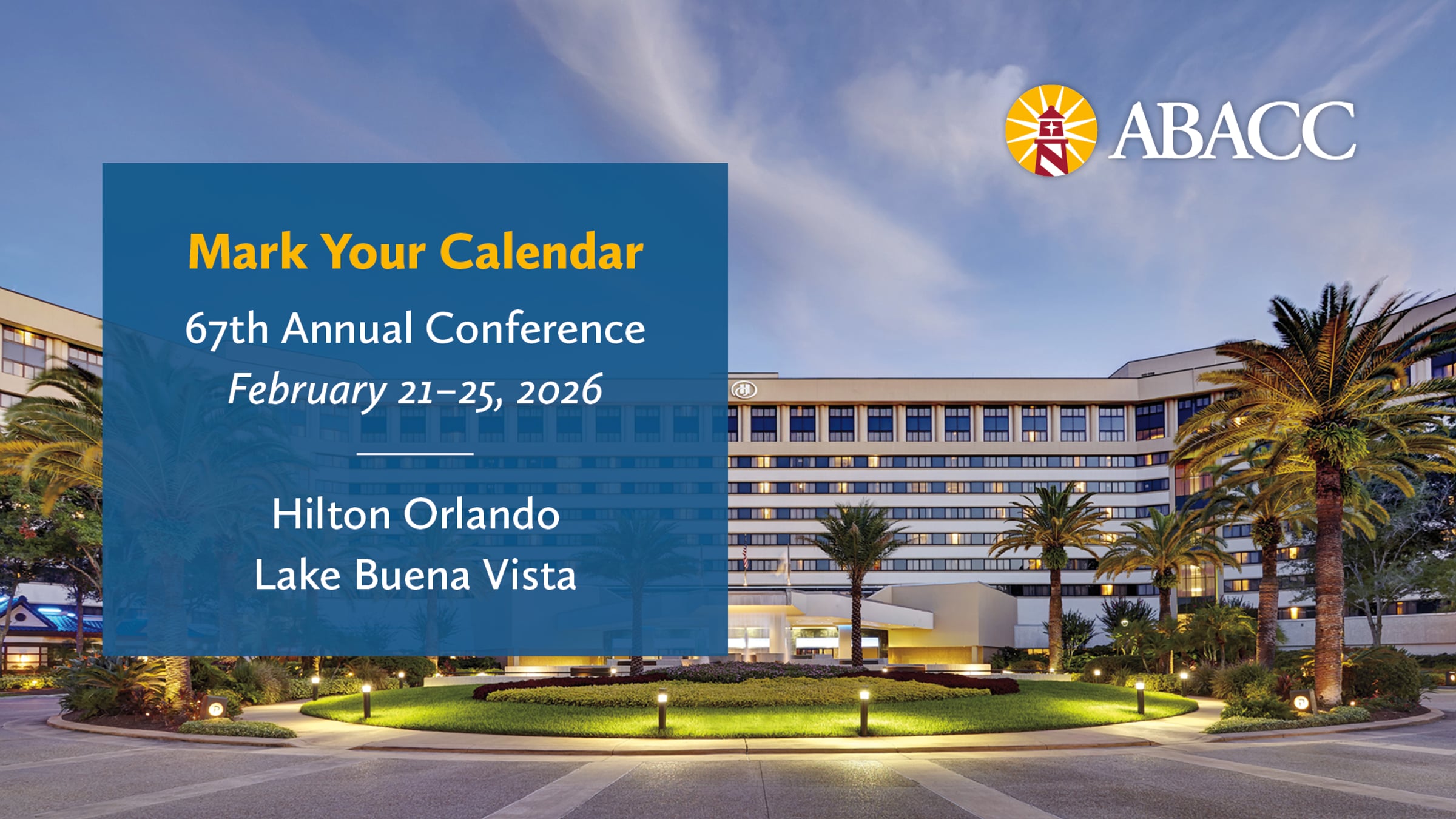 ABACC 2026 Annual Conference Teaser