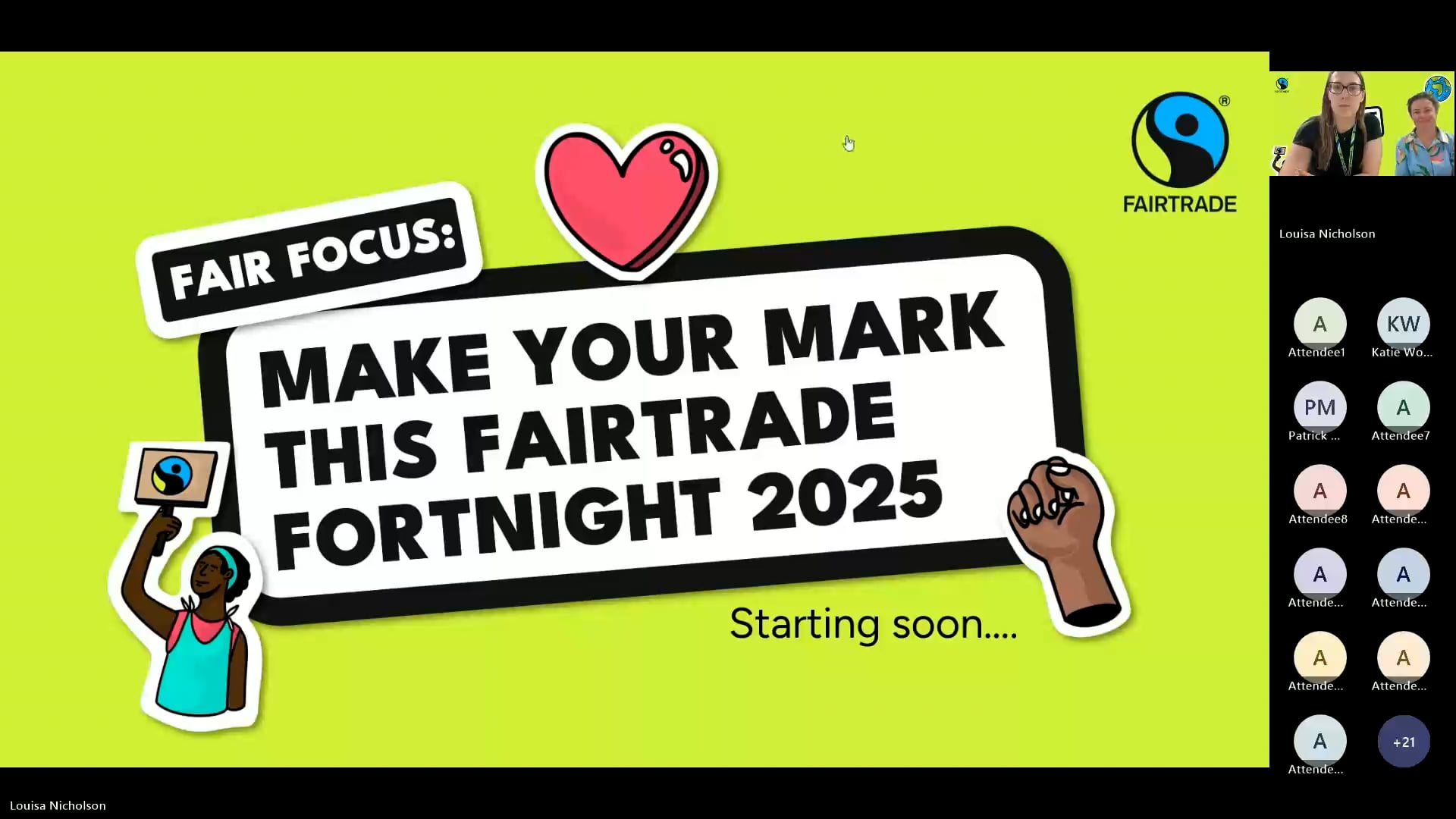 FAIR FOCUS - Make your mark this Fairtrade Fortnight! 07/08/25