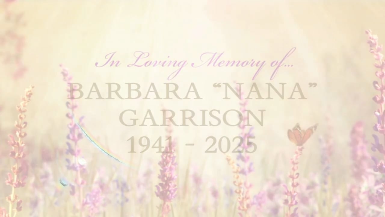 In Loving Memory of Barbara "Nana" Garrison