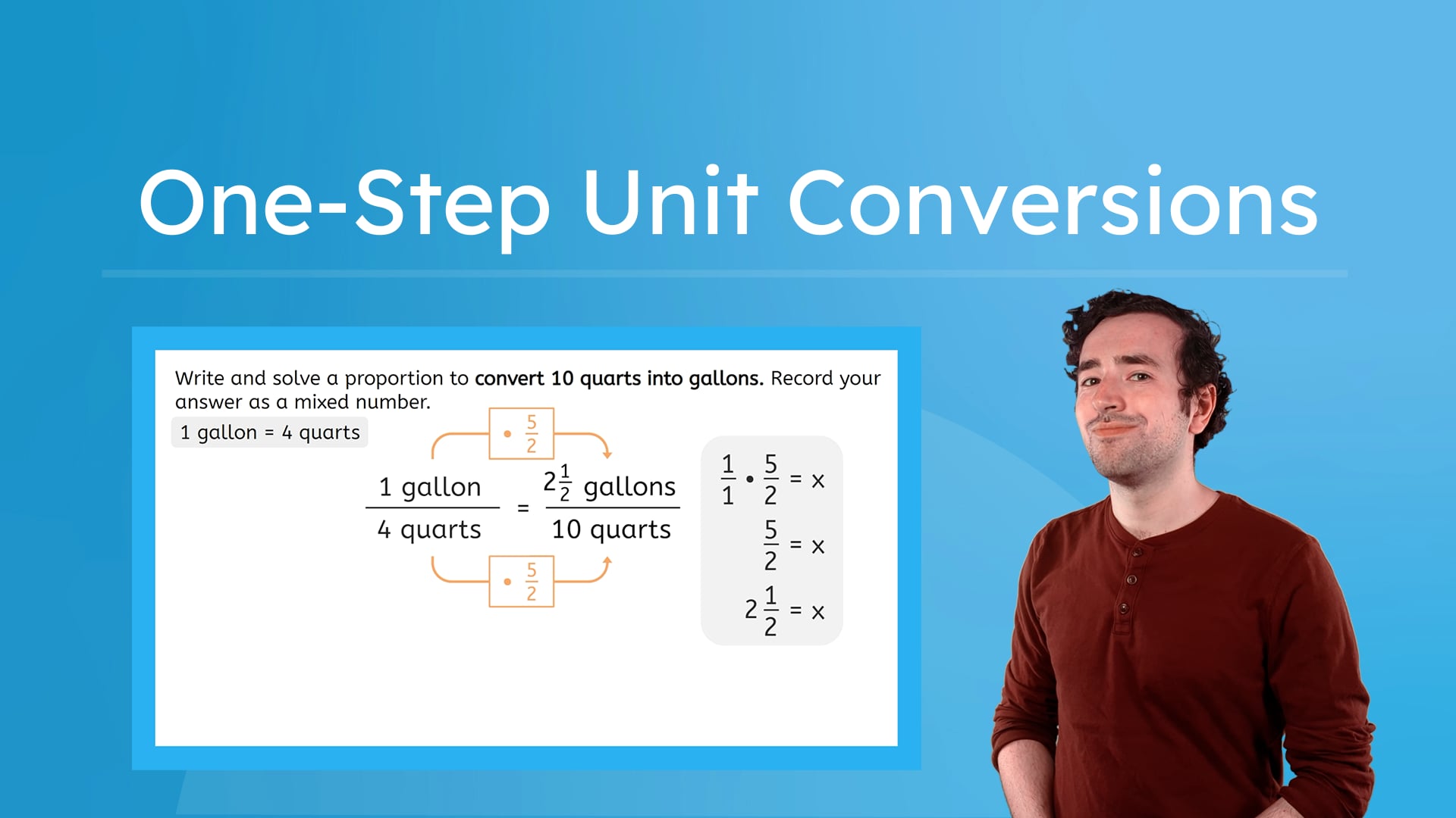 One-Step Unit Conversions