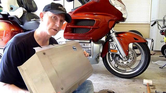 Honda Goldwing Tulsa Belly Pan Installation on Vimeo