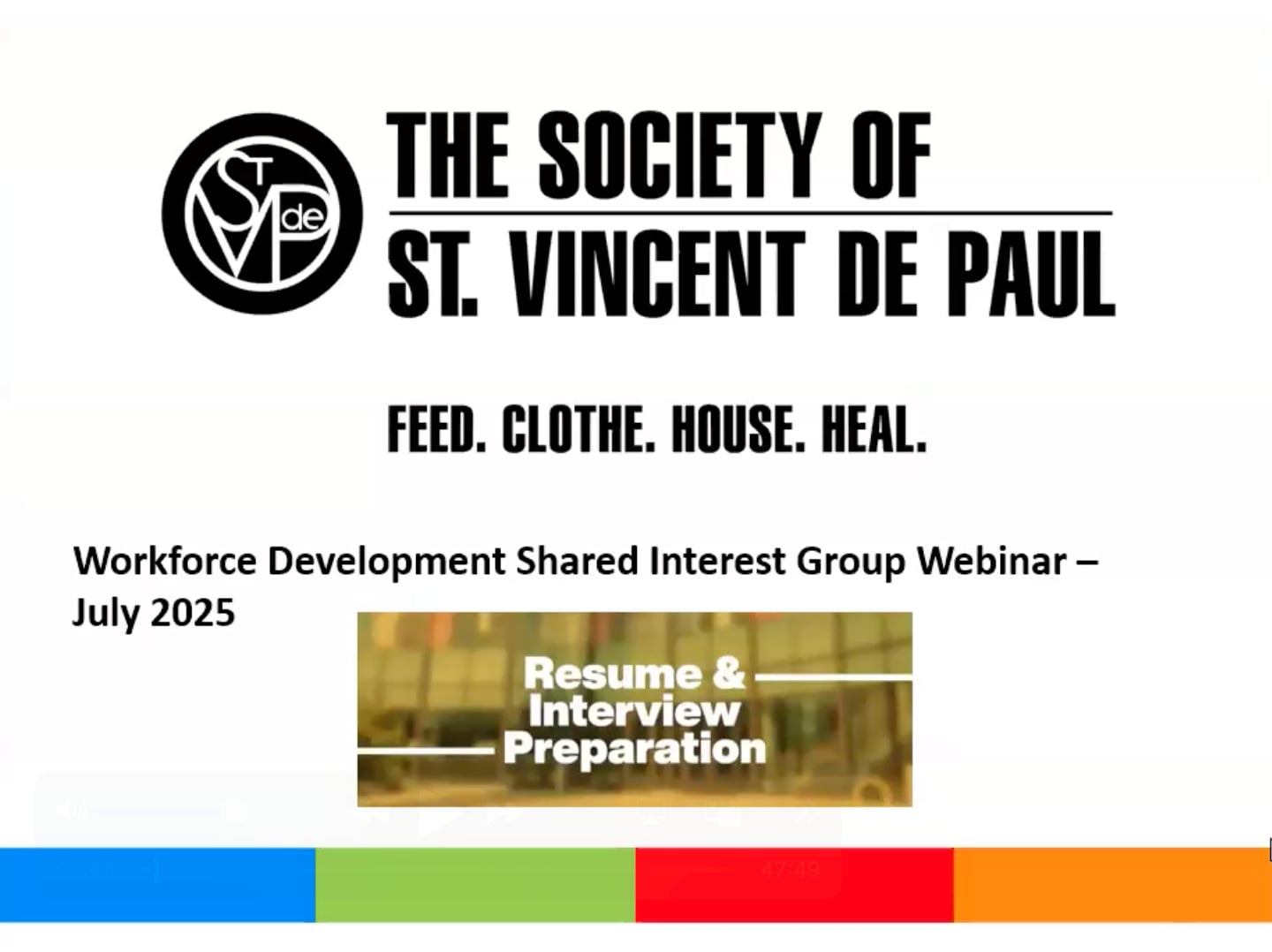 Workforce Development Webinar (July 2025)