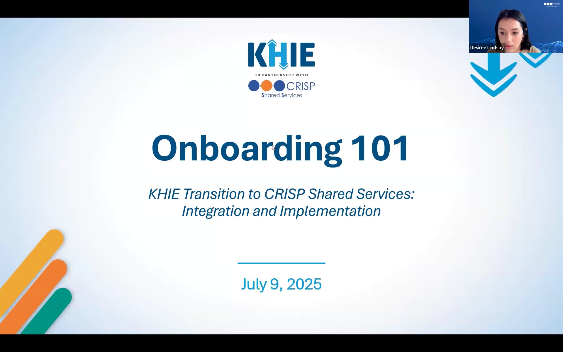 KHIE Transition to CSS - Integration & Implementation 101 Webinar: Group B