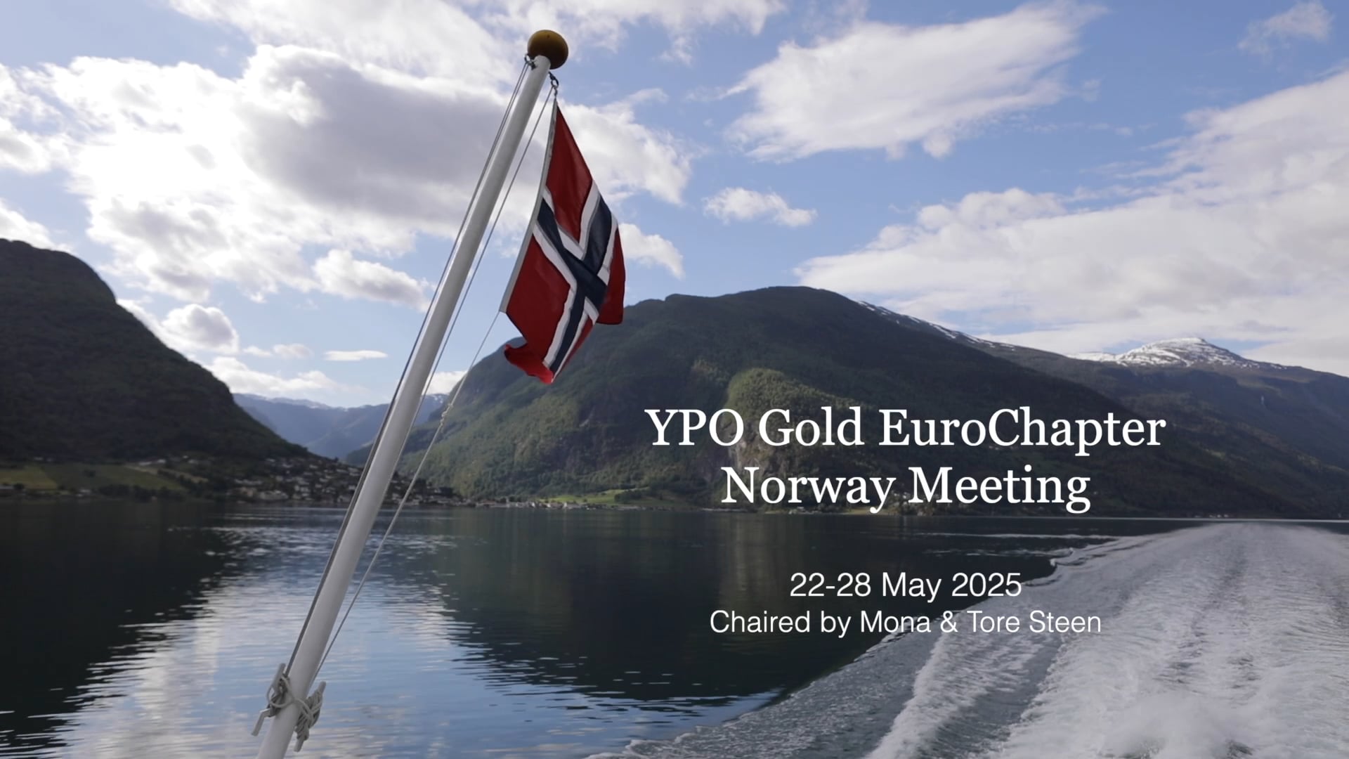 YPO Gold EuroChapter: Norway Meeting 2025