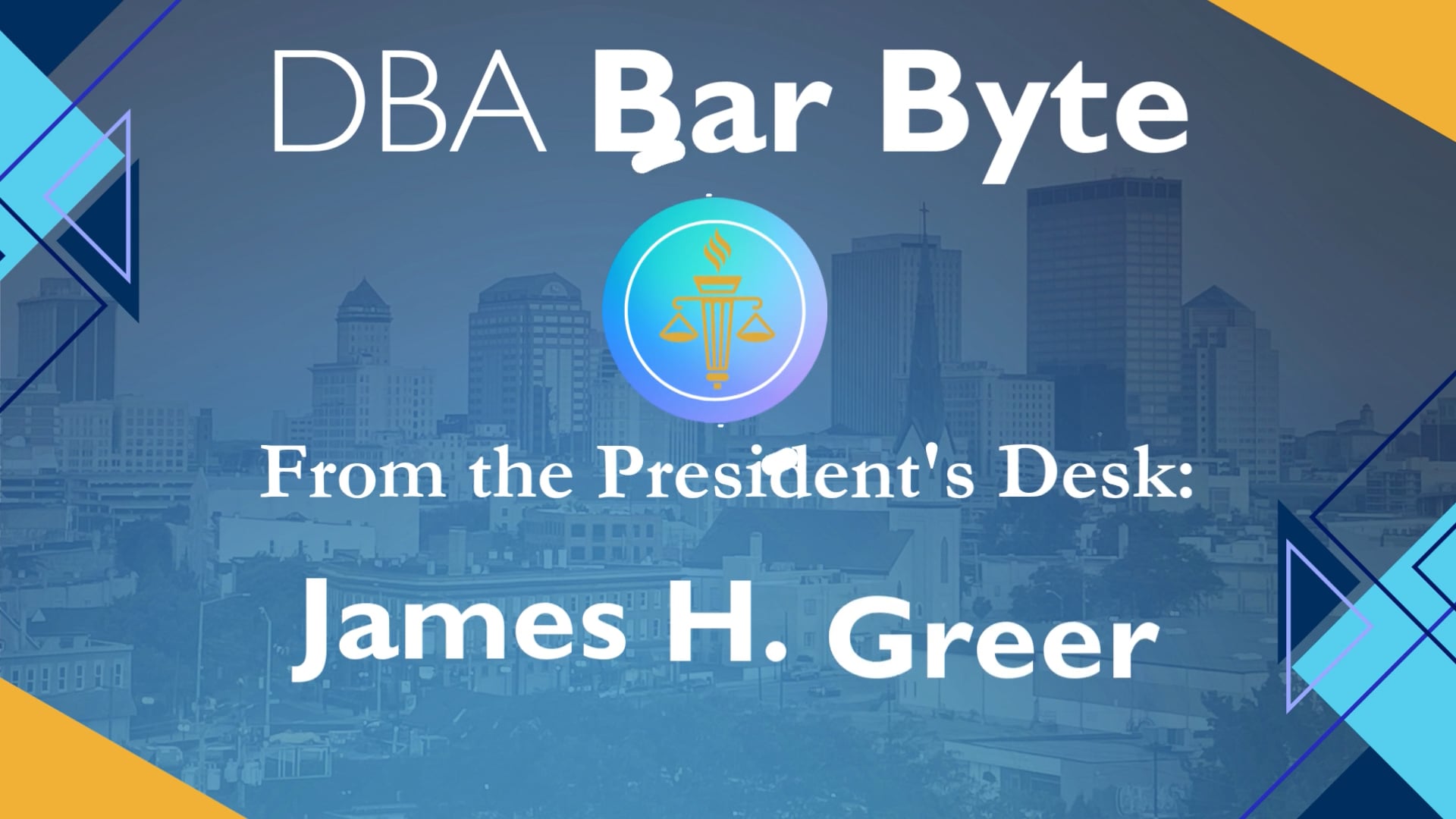 Jamie Greer, Bar Byte Welcome