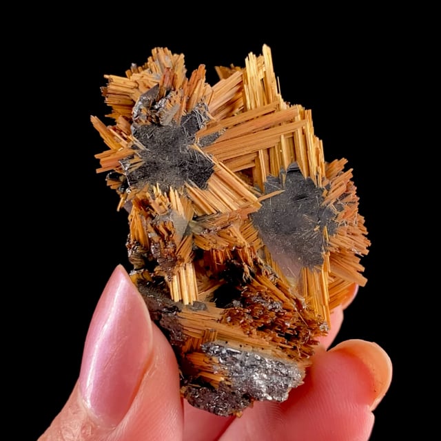 Rutile with Hematite | Ibitiara, Bahia, Brazil