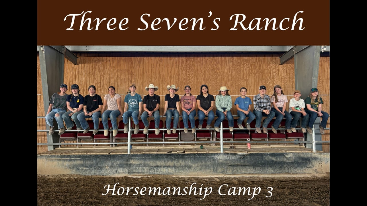 2025 777 Ranch Youth Horsemanship Camp III