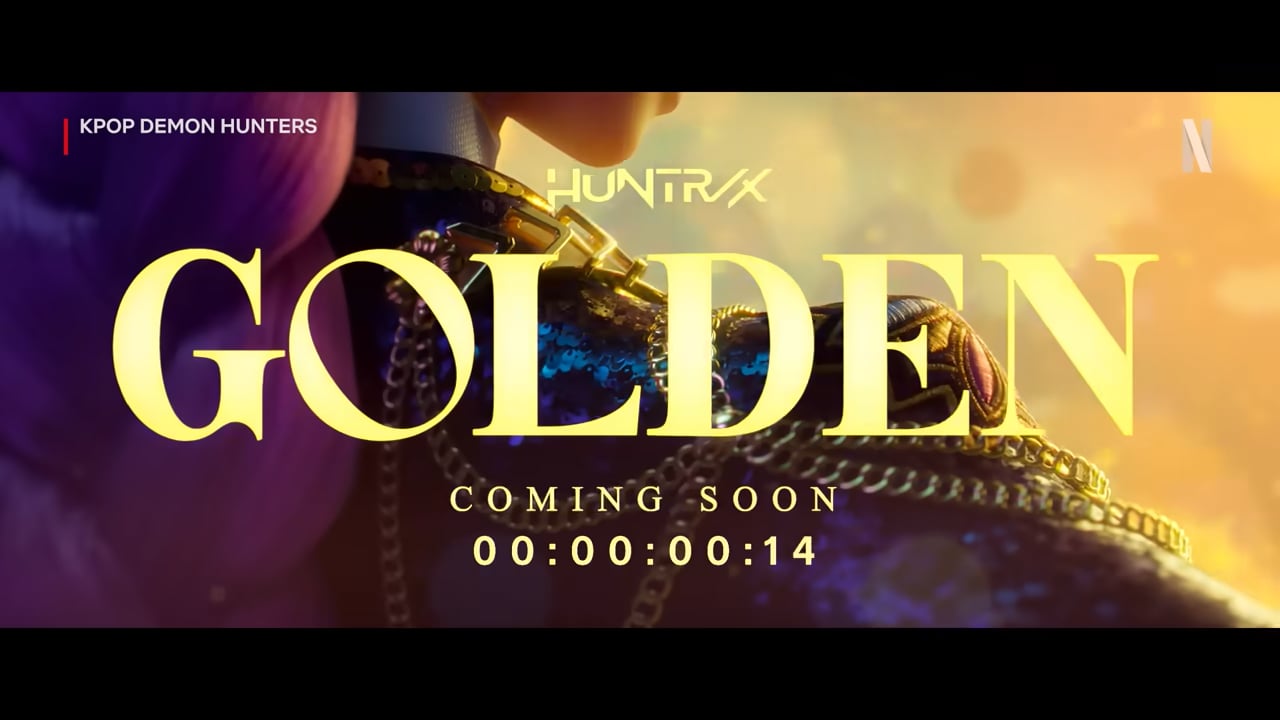 “Golden” Official Lyric Video _ KPop Demon Hunters _ Sony Animation ...