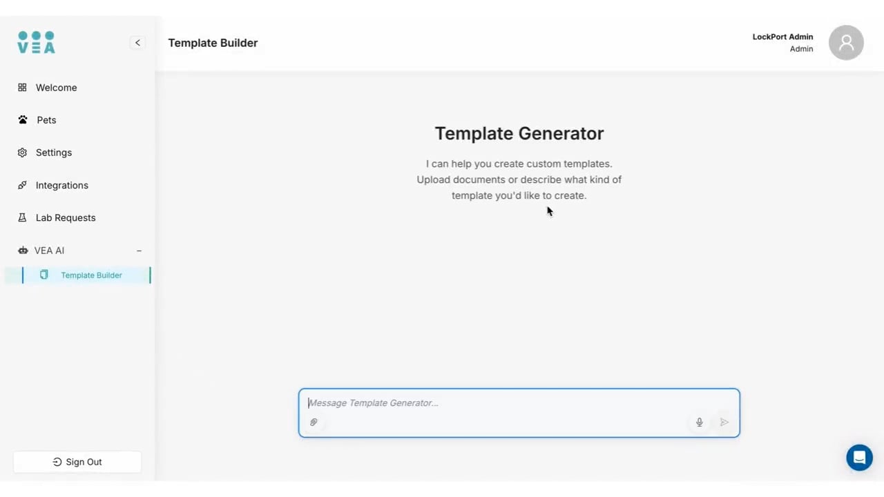 How to Build a Template - VEA