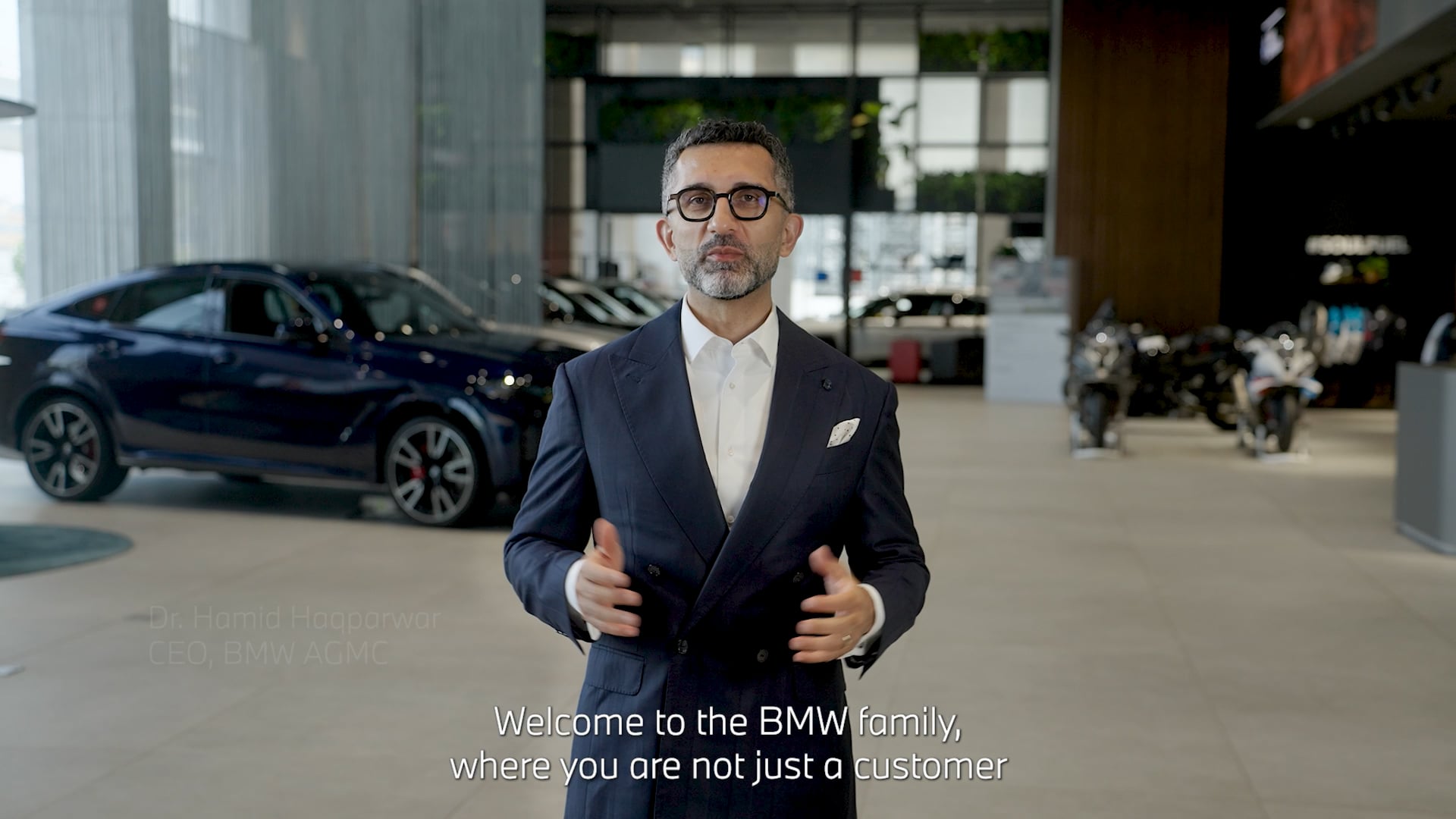 Dr. Hamid - Welcome Message