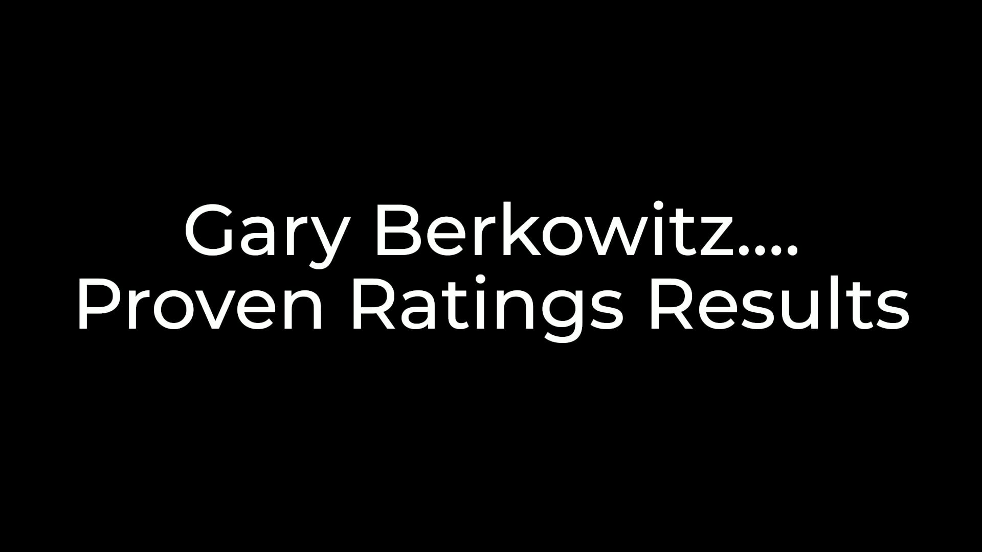 Home | Radio Consultant-Gary Berkowitz