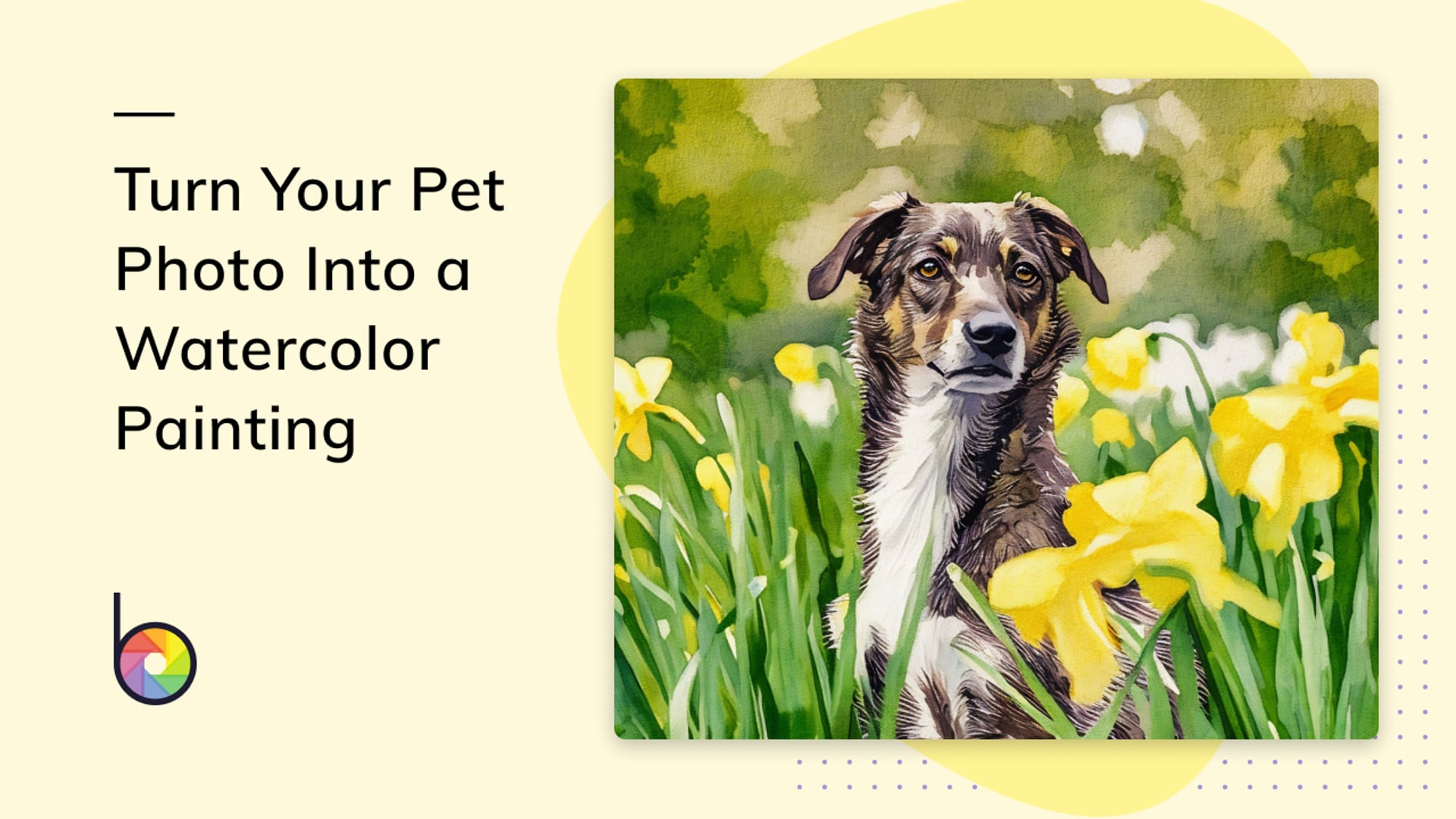 Turn Your Pet Photo Into a Watercolor Painting | Learn BeFunky