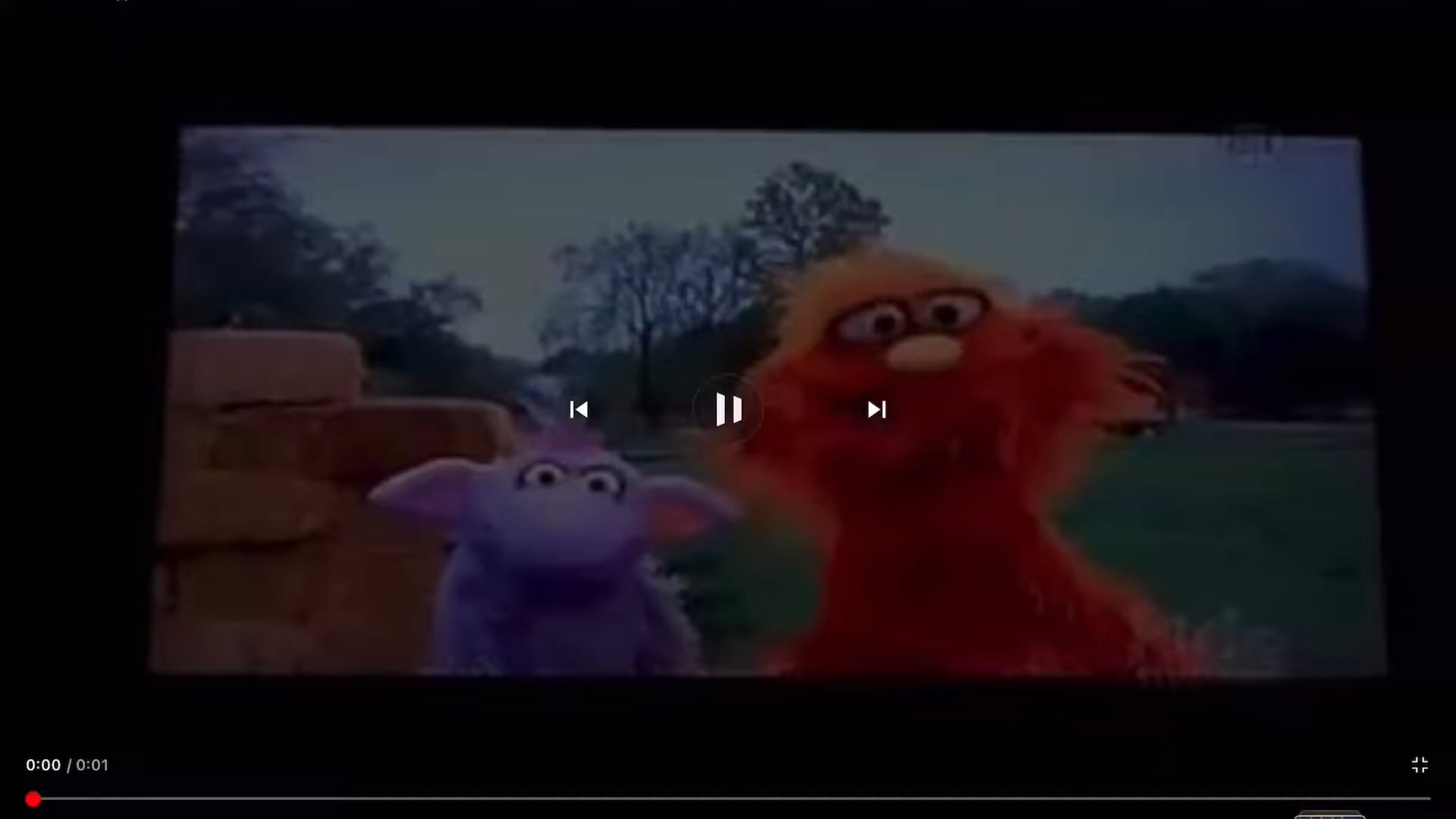 sesame street being a pig