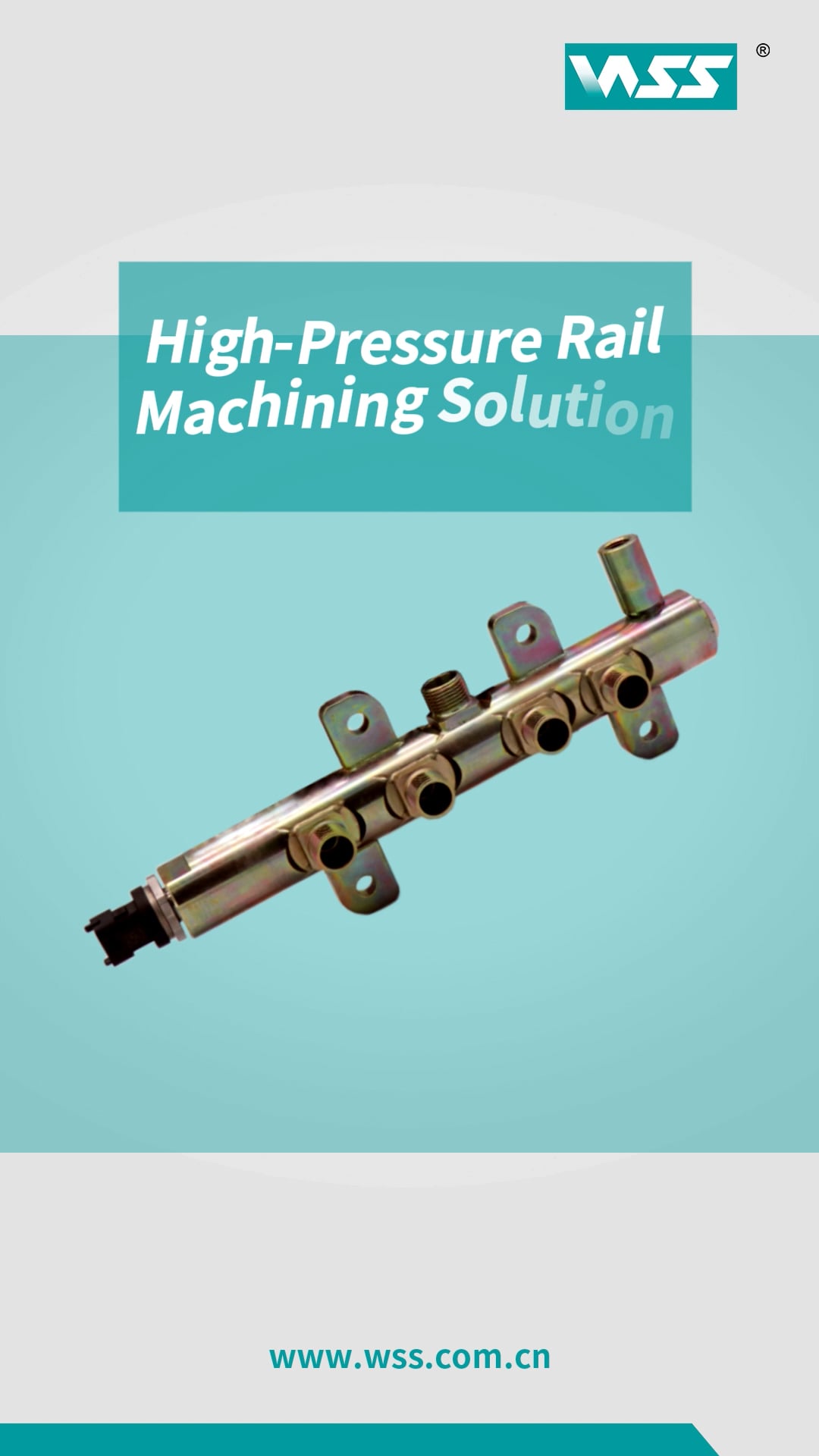 High-Pressure Rail Machining Solution