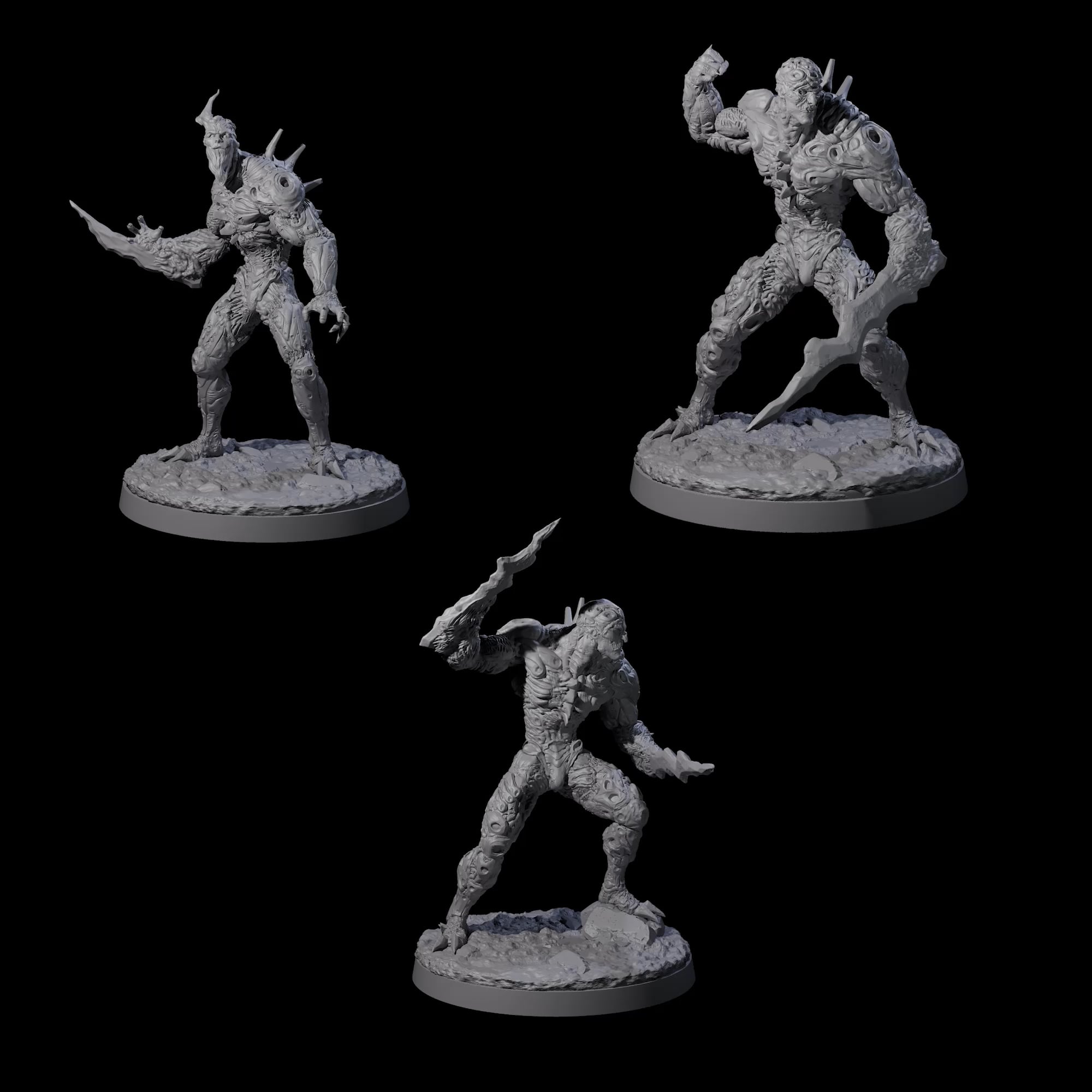 Three Barky Hive Guardians