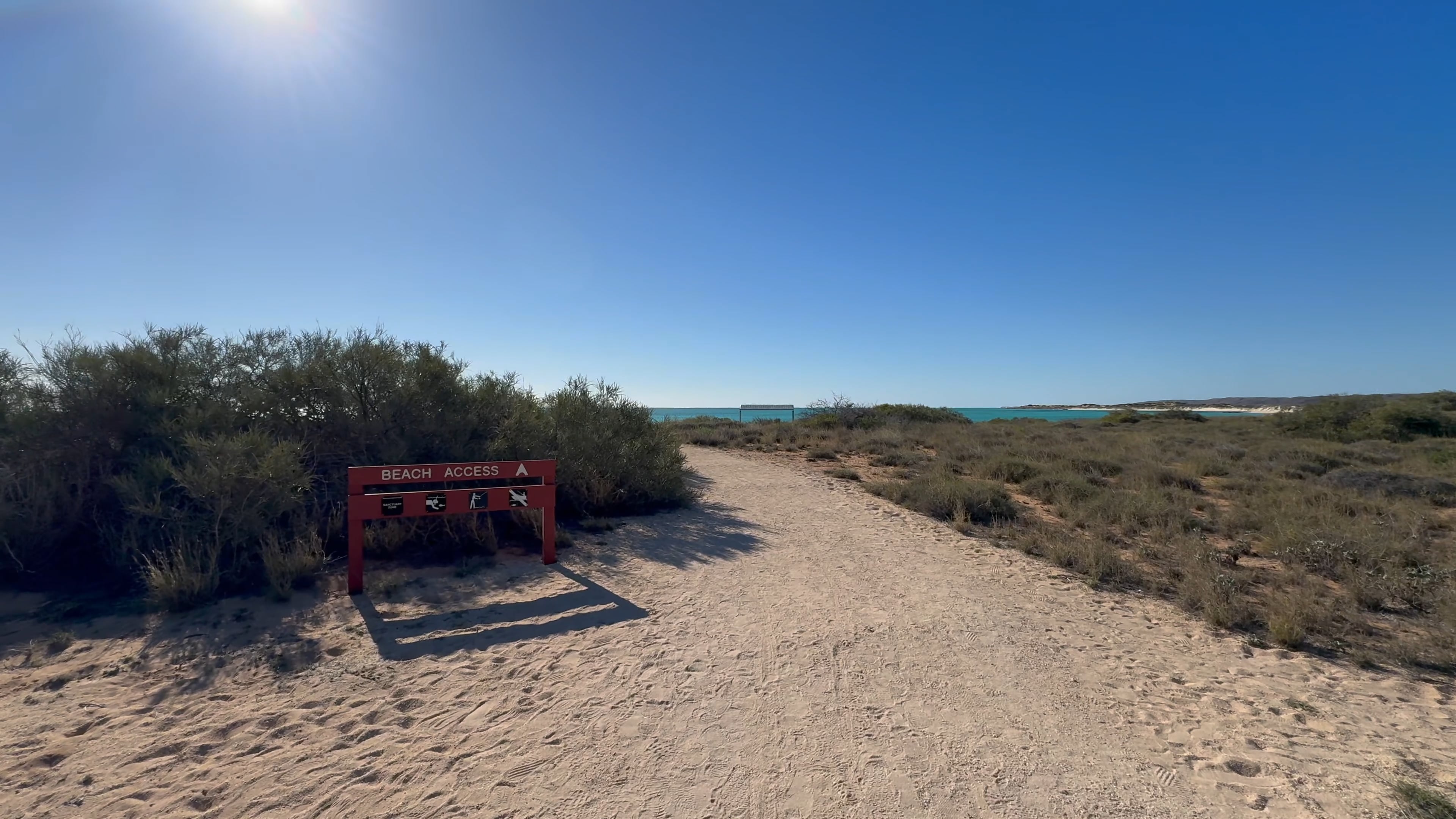 Watch Virtual Walk - Sandy Beach - Exmouth - Australia Online | Vimeo ...