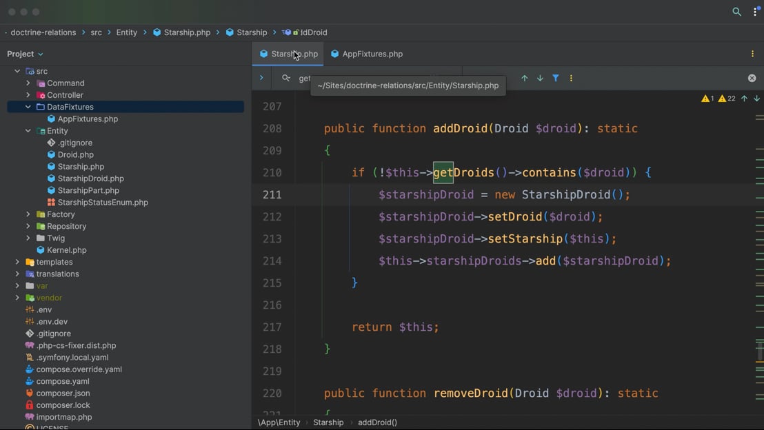 Cascade Persist > Symfony, Doctrine Relations & Warp Drive Basics | SymfonyCasts