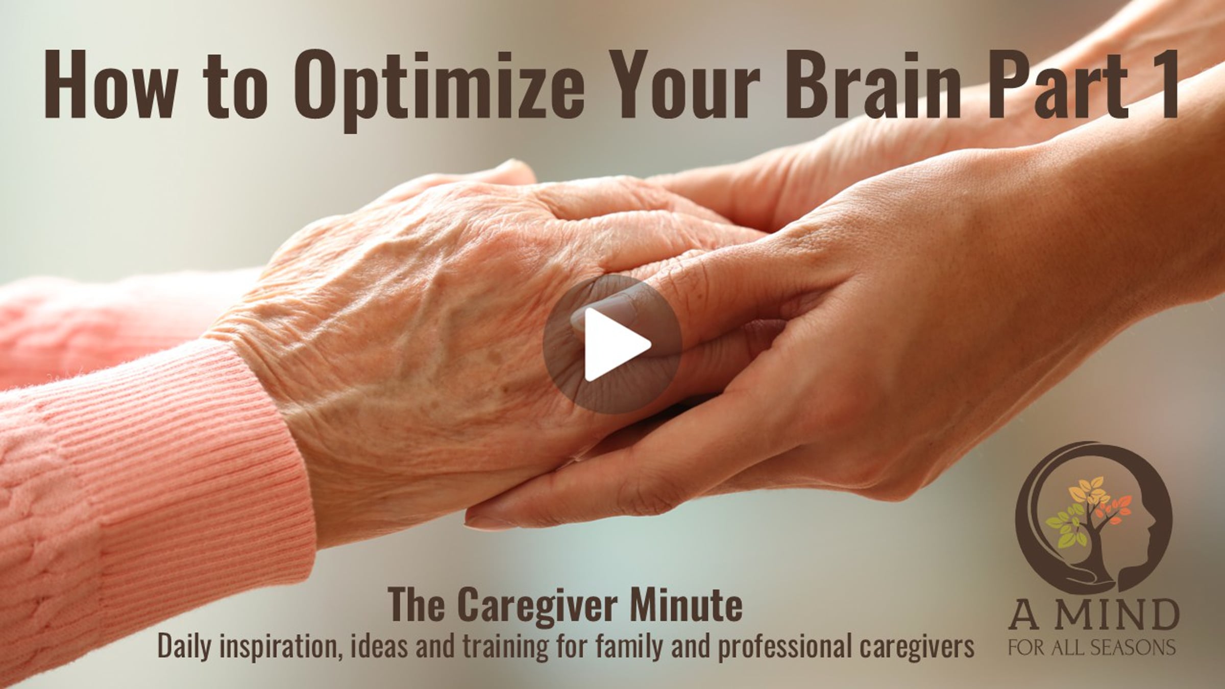 How to Optimize Your Brain Part 1