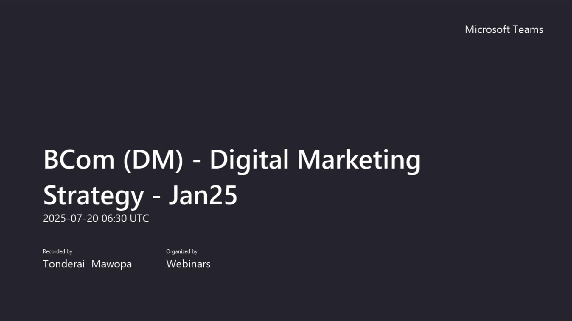 BCom (DM) - Digital Marketing Strategy - Jan25-20250720_133020-Meeting ...