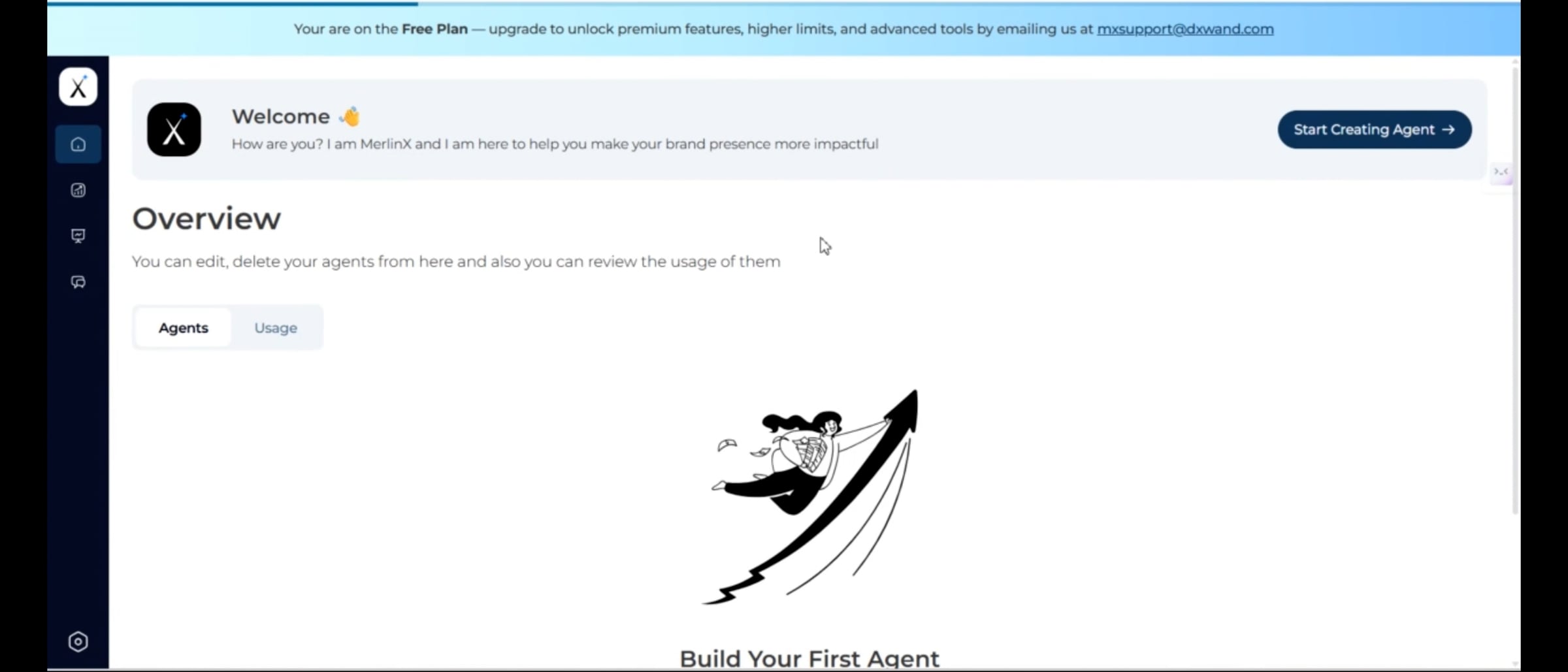 Electronics Store with MerlinX