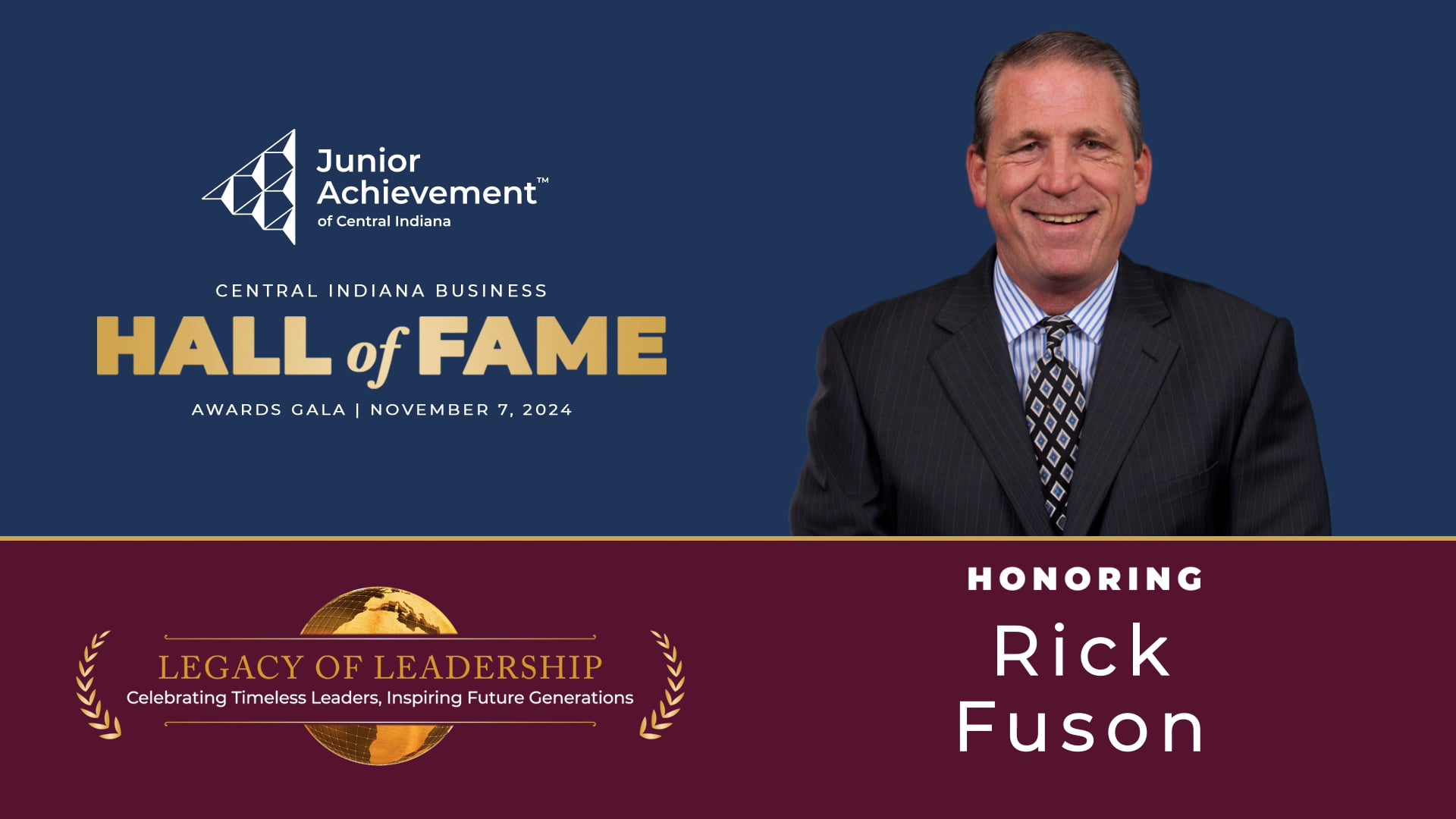 2024 HOF Laureate Rick Fuson