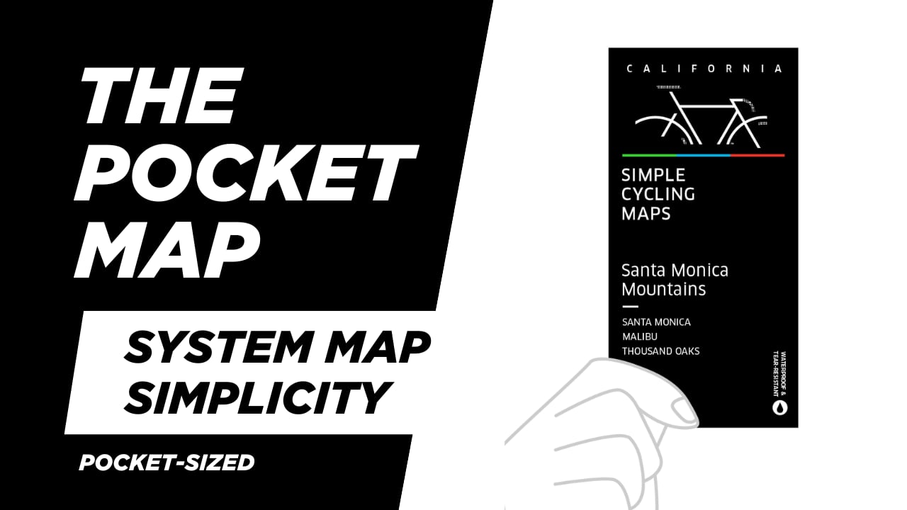 Pocket Map for Cyclists: Compact. Waterproof. Ready to Ride. | SCM