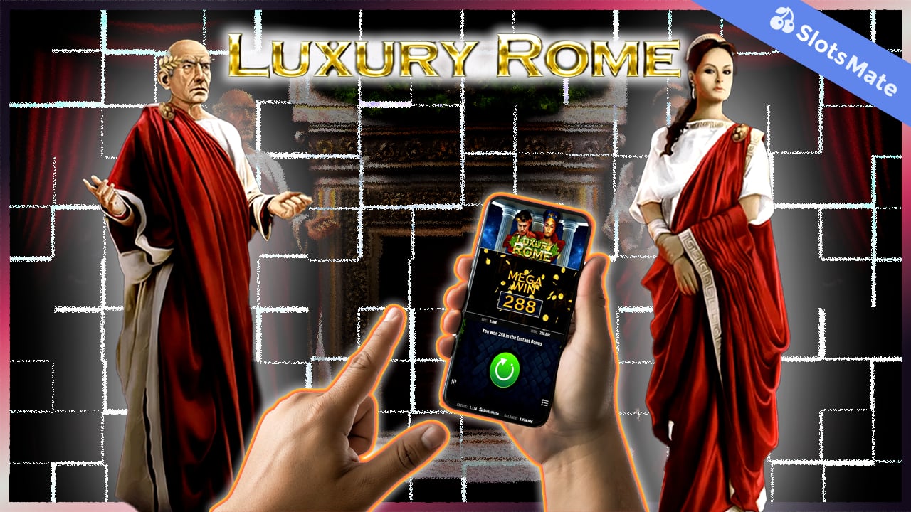 Luxury Rome Slot by iSoftBet Gameplay (Mobile View)