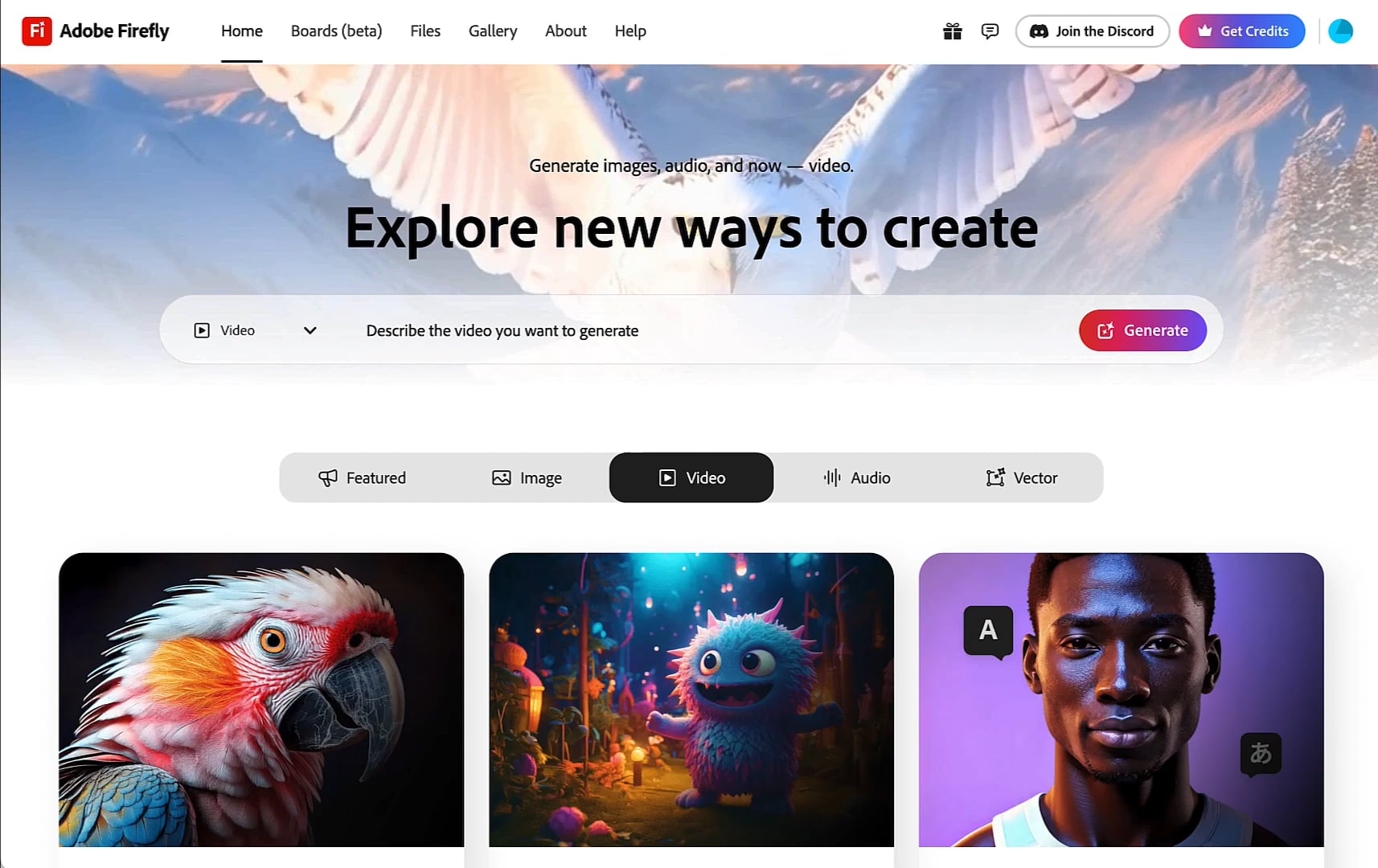 Adobe Firefly screen recording