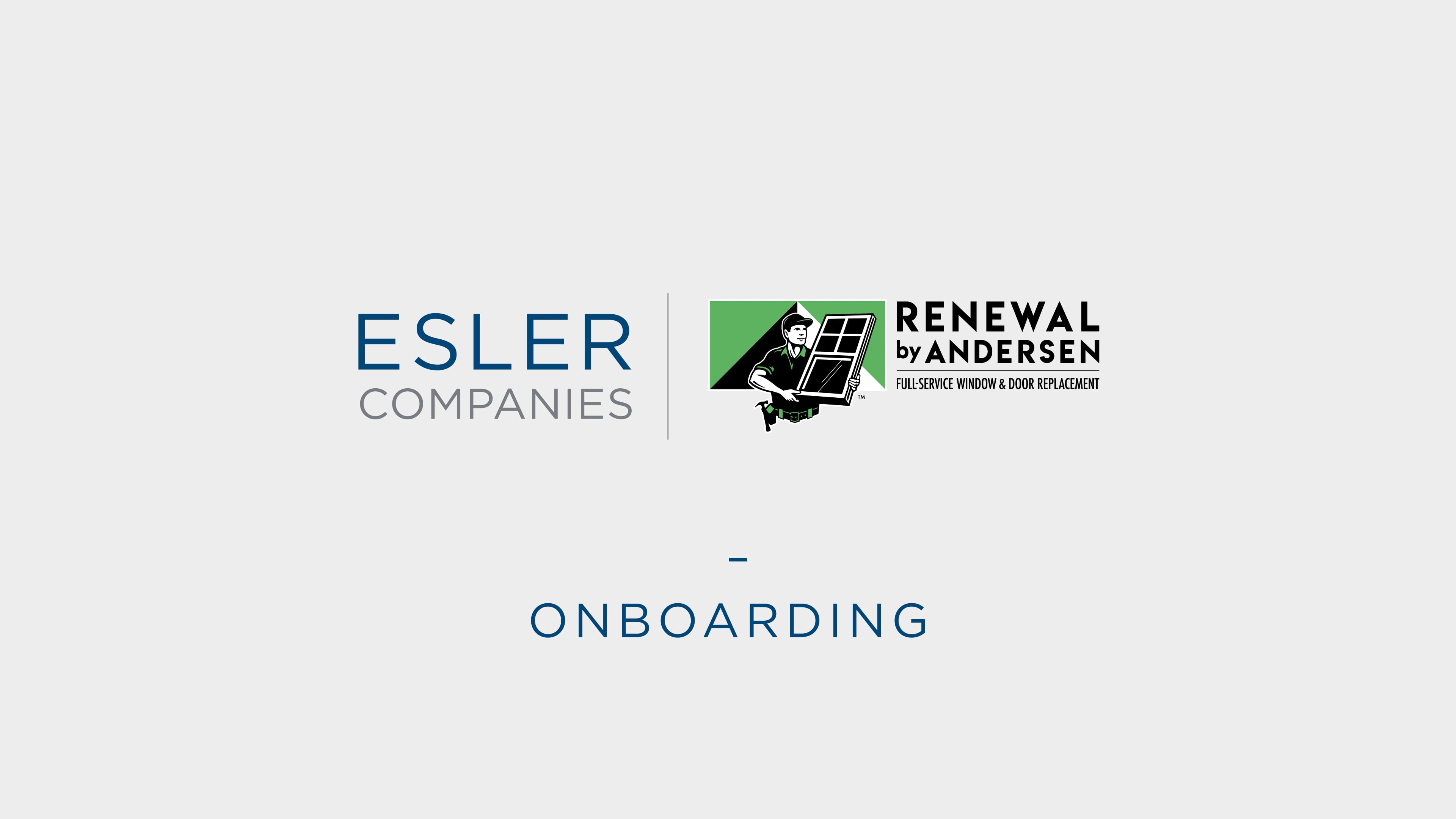 Esler Companies | Onboarding
