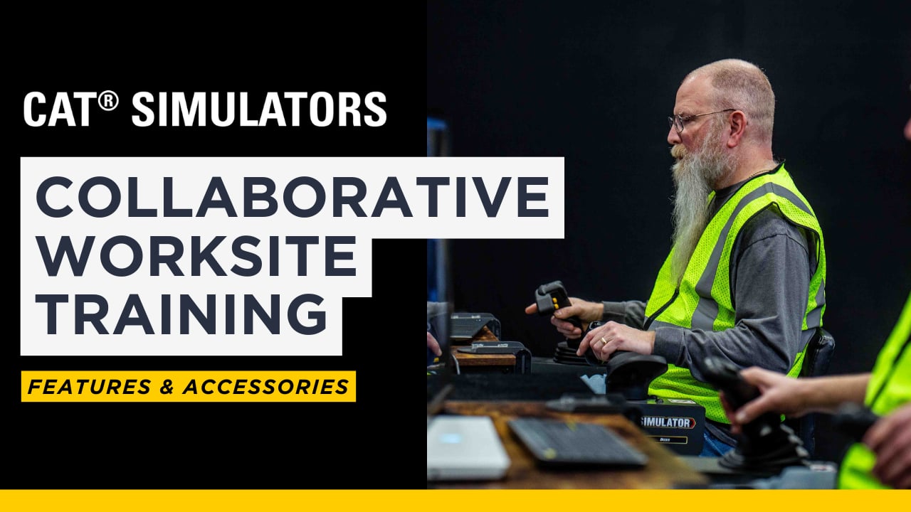 Cat Simulators Collaborative Worksite Training™ for Construction
