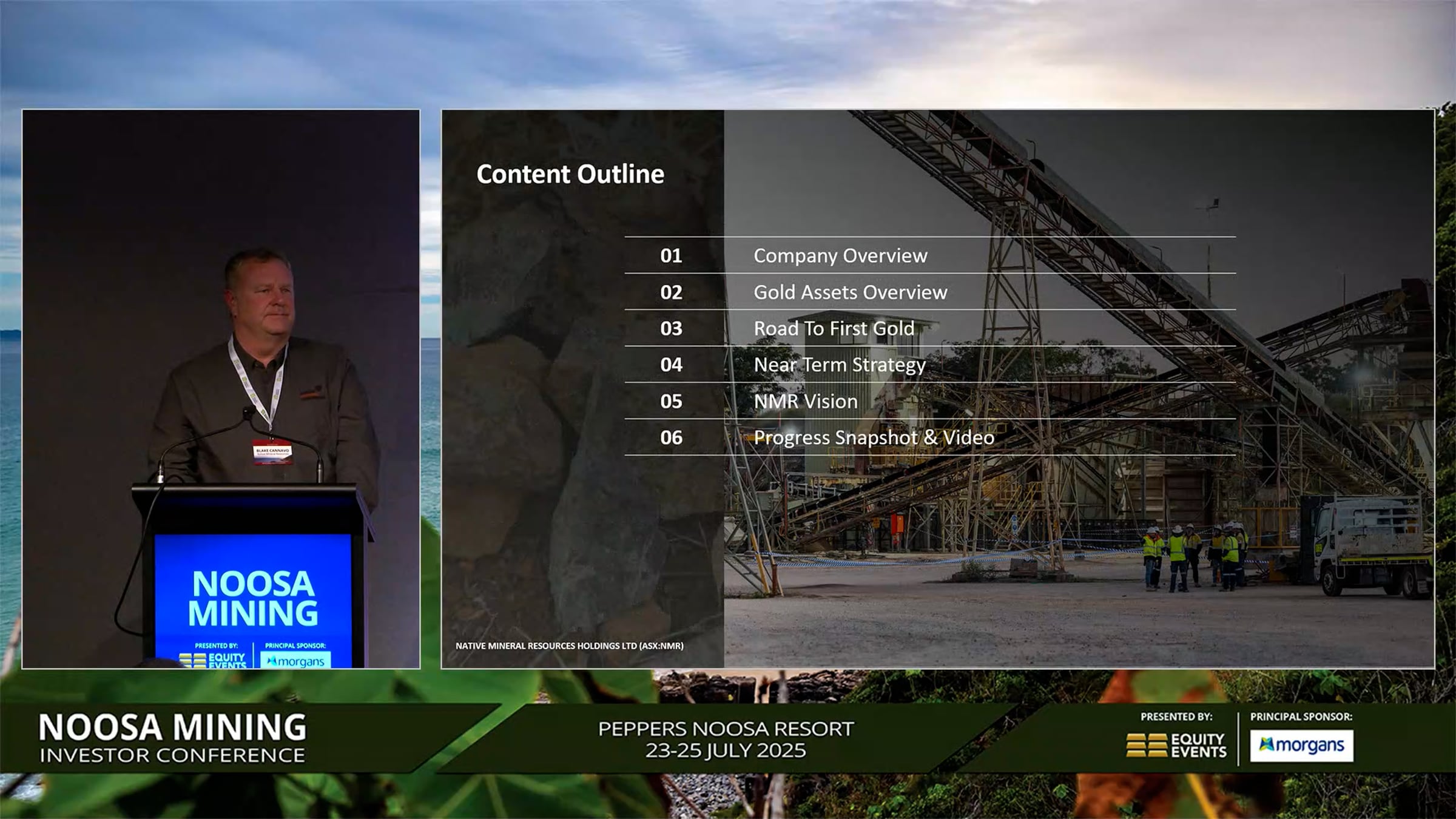 Native Mineral Resources - Noosa Mining Conference - 23 July 2025 12:50pm