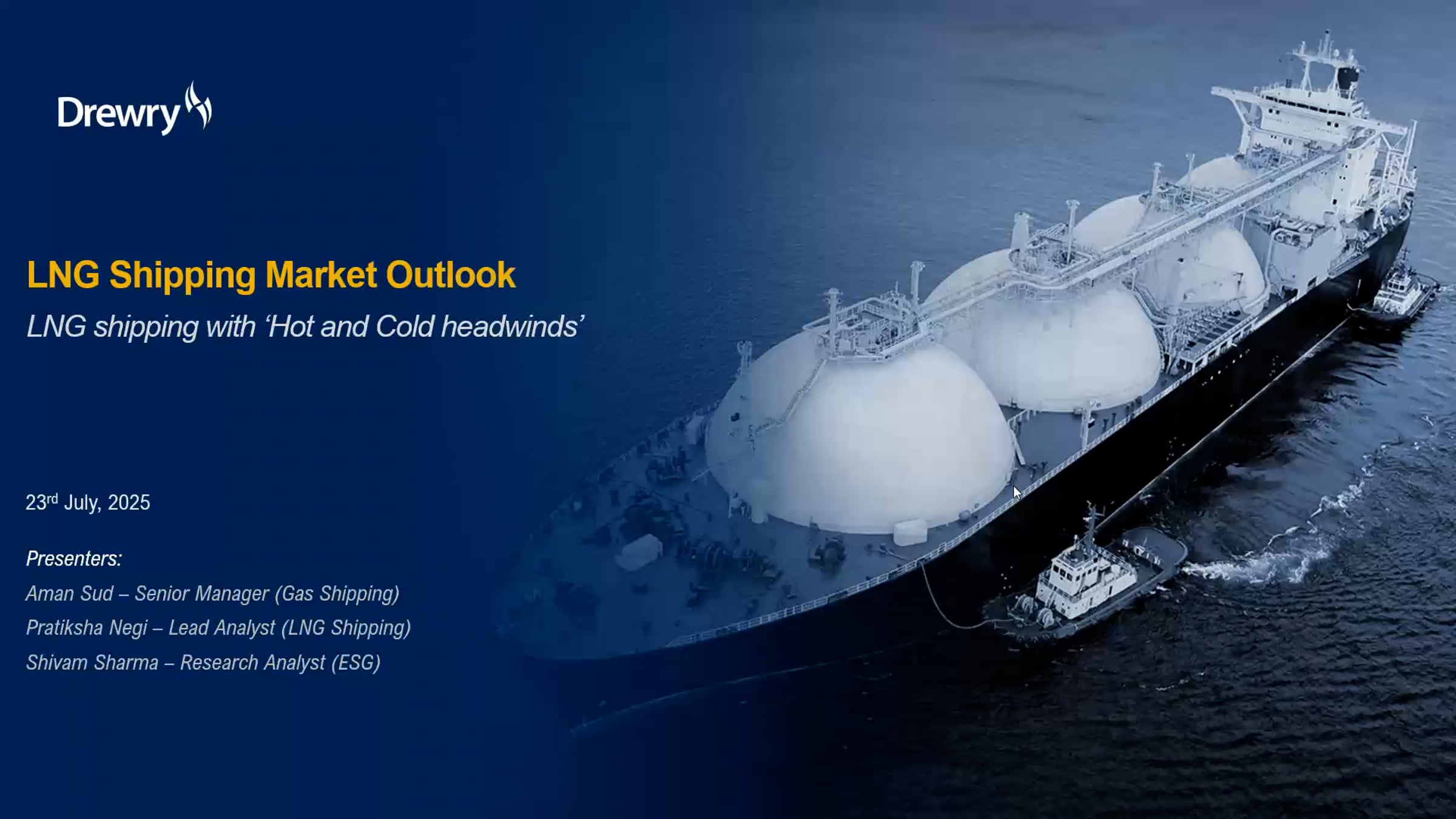 Webinar - LNG Market Outlook July 2025