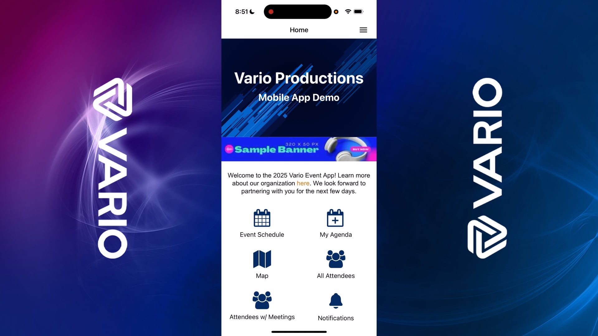 Vario Mobile App Demo (Detailed)