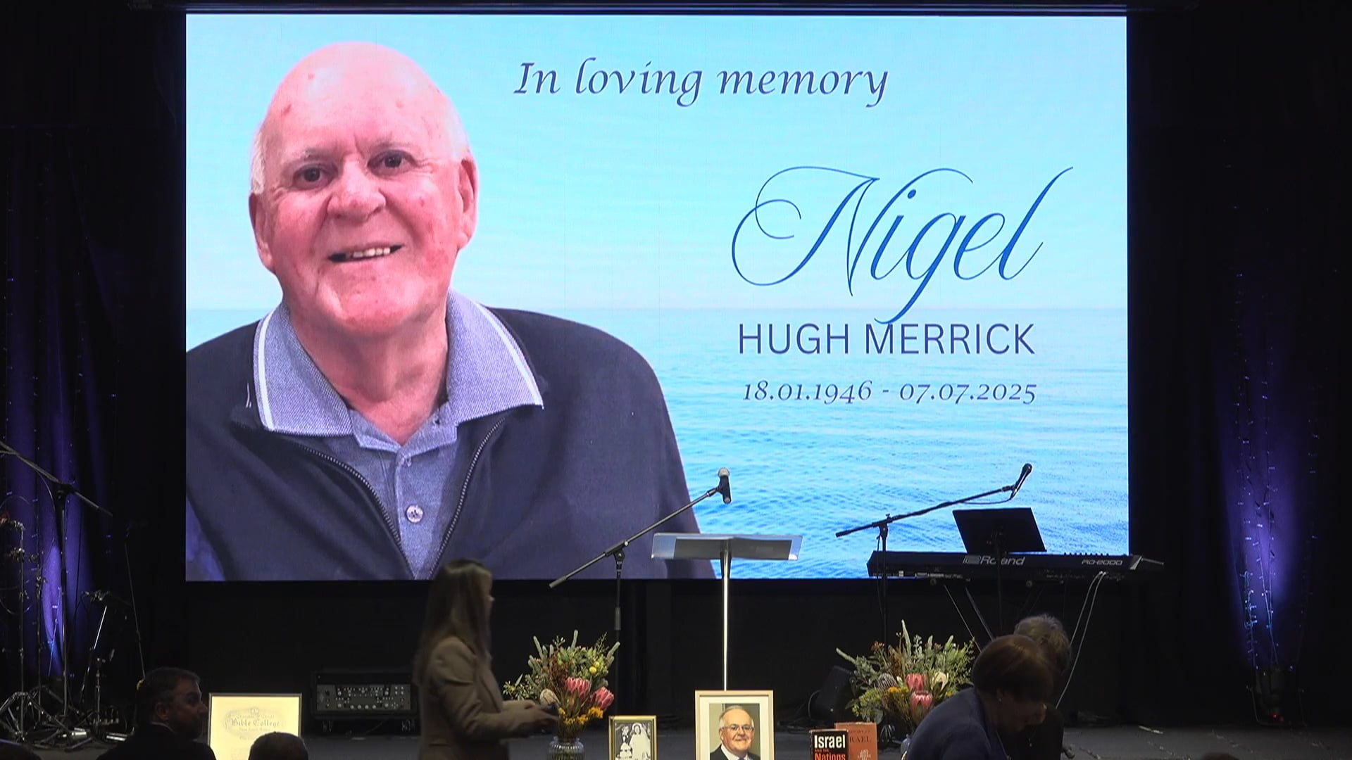 Nigel Merrick Memorial Service