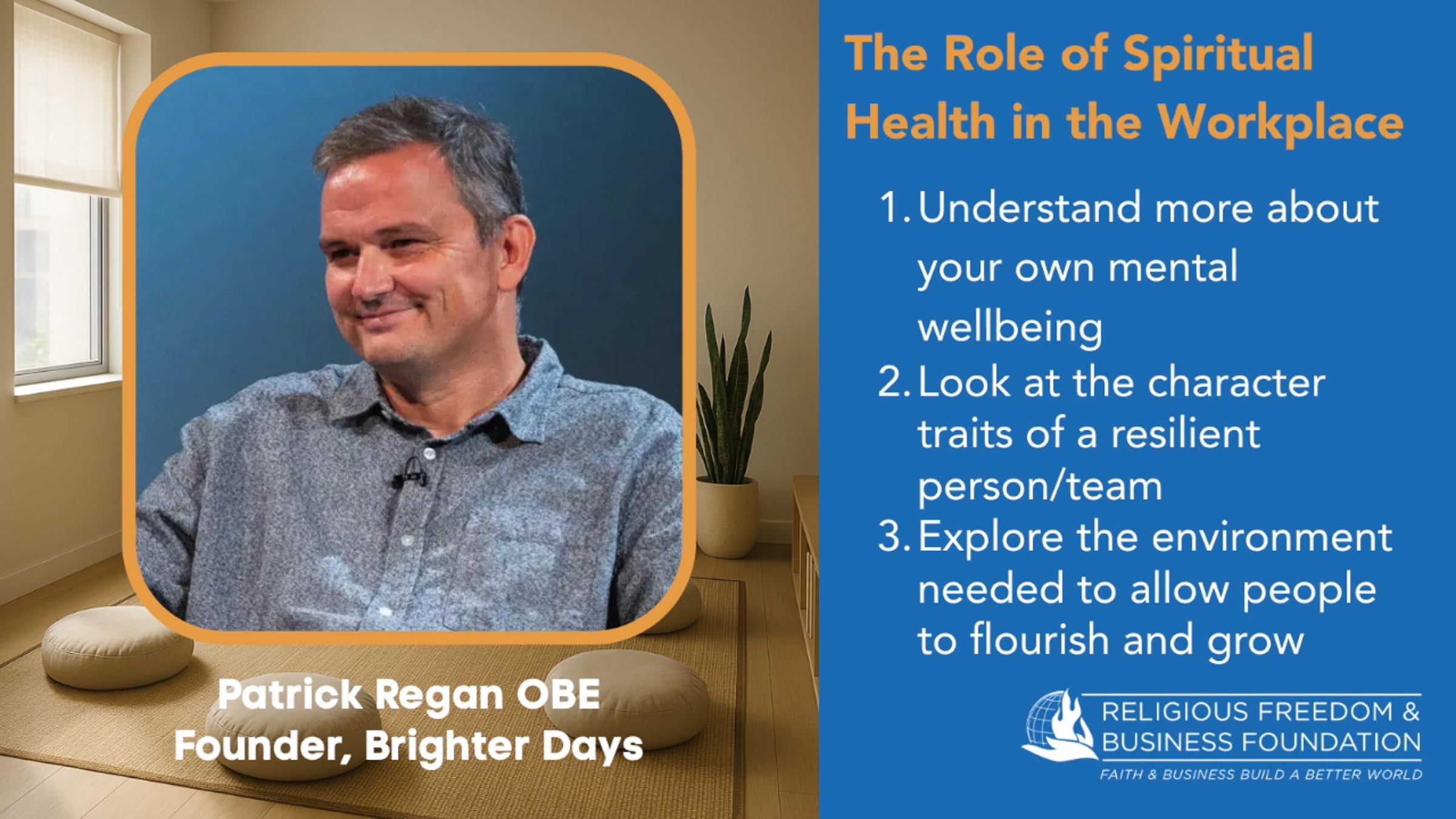 The Role of Spiritual Health in the Workplace