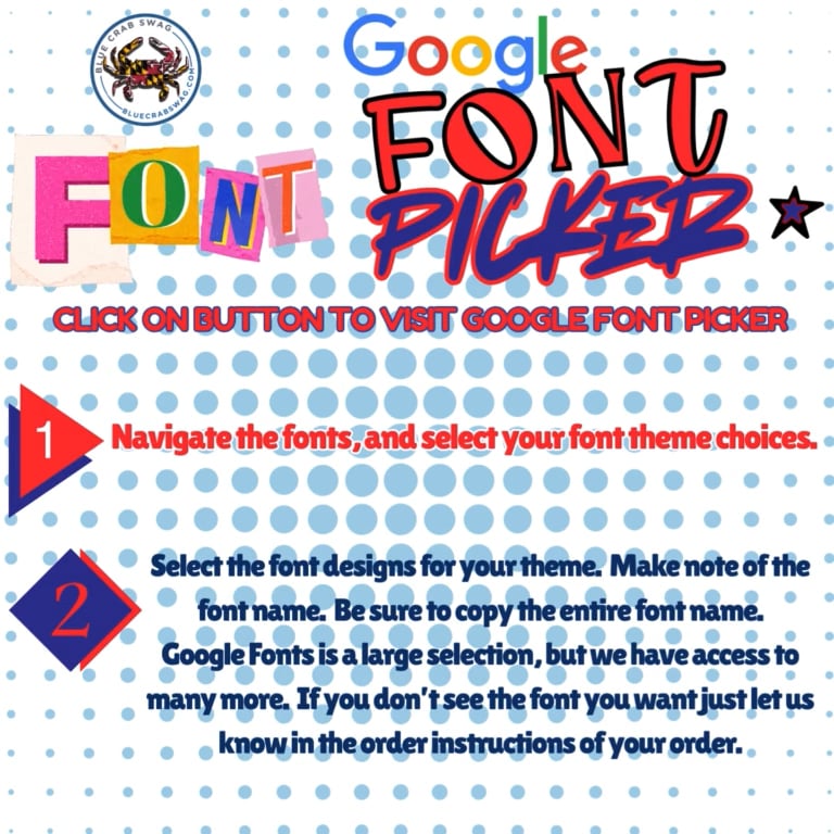font picker