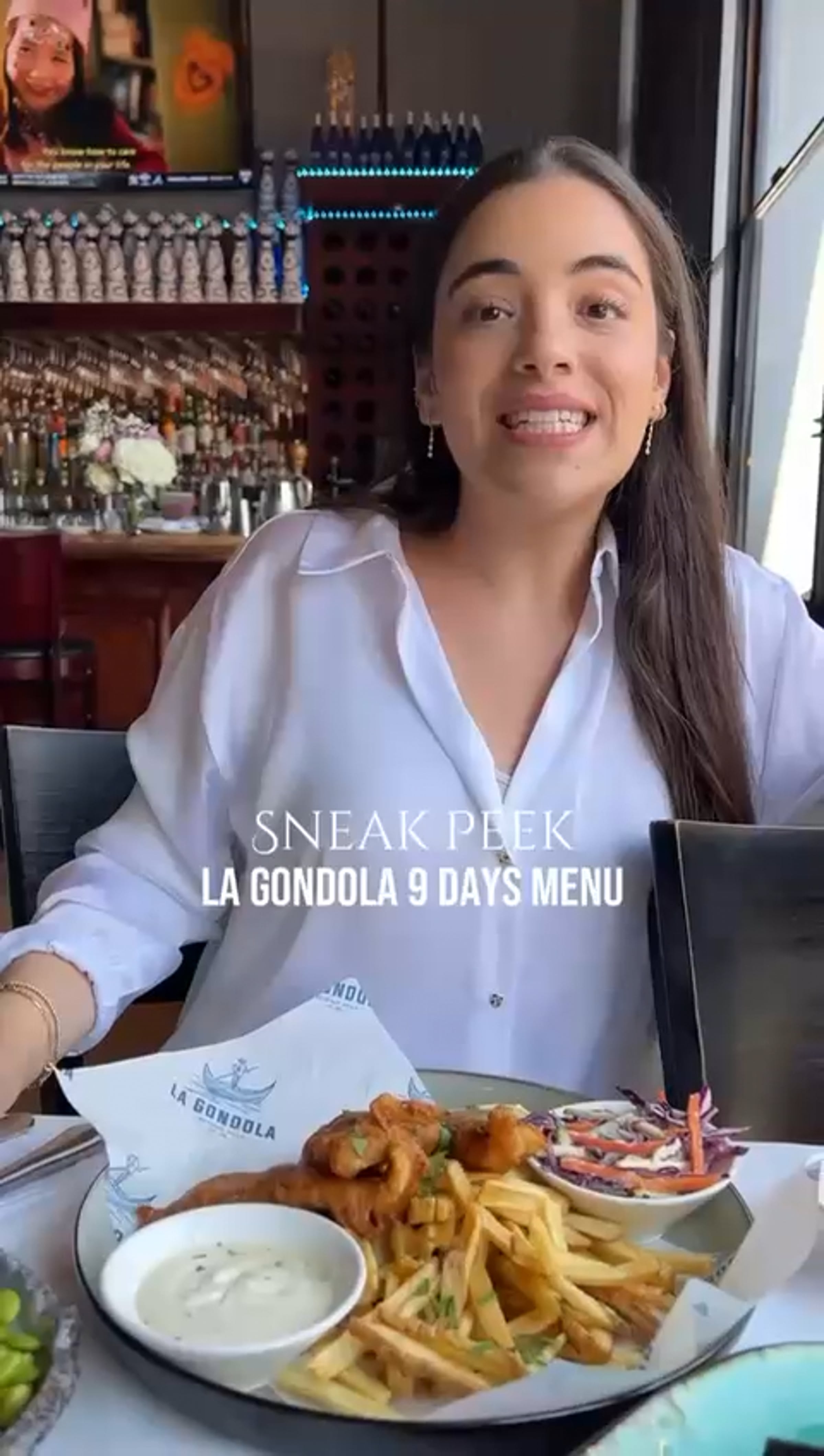 La Gondola Nine Day Menu