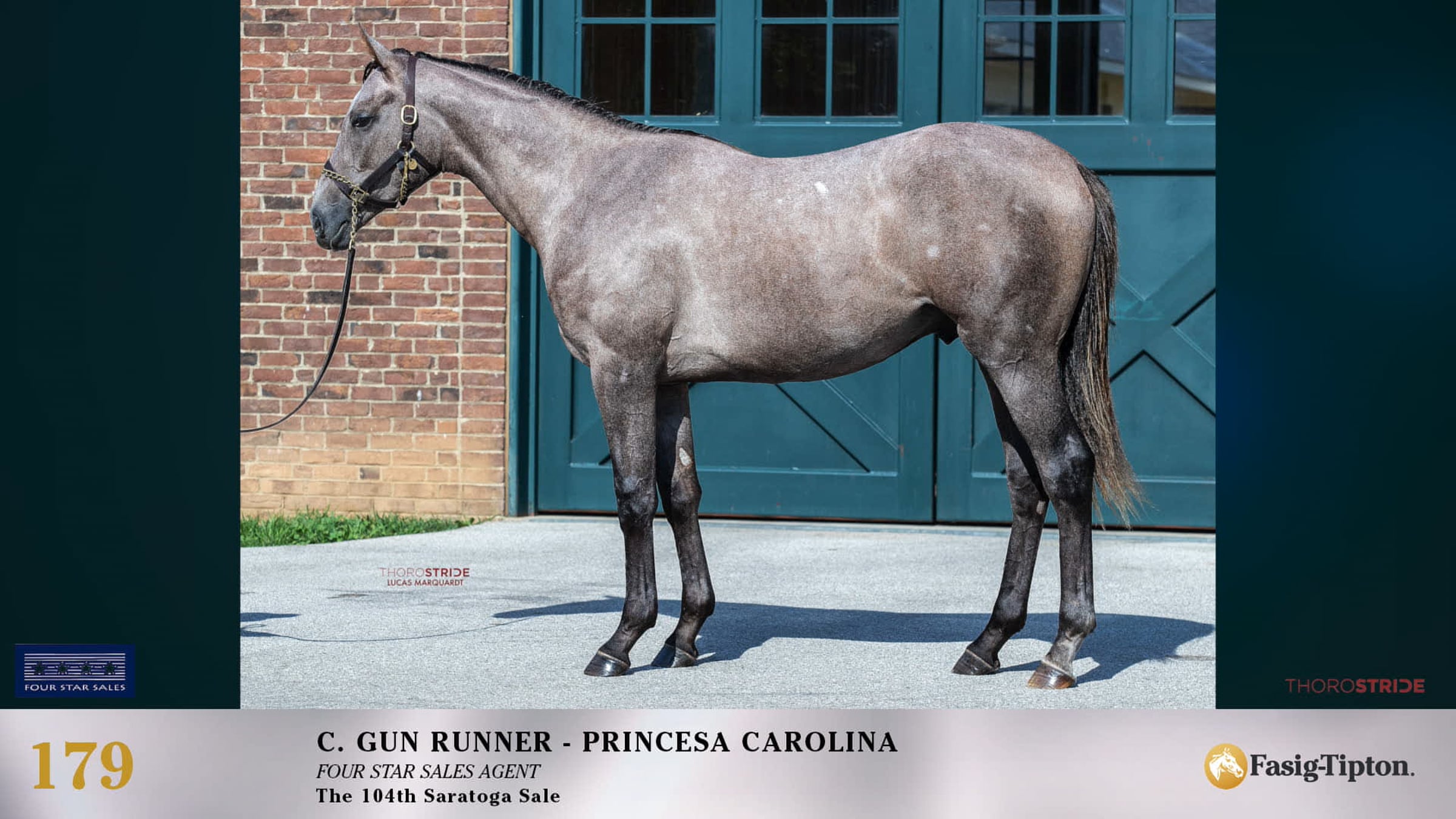 FTSAUG25, Hip 179, c. GUN RUNNER - PRINCESA CAROLINA 24