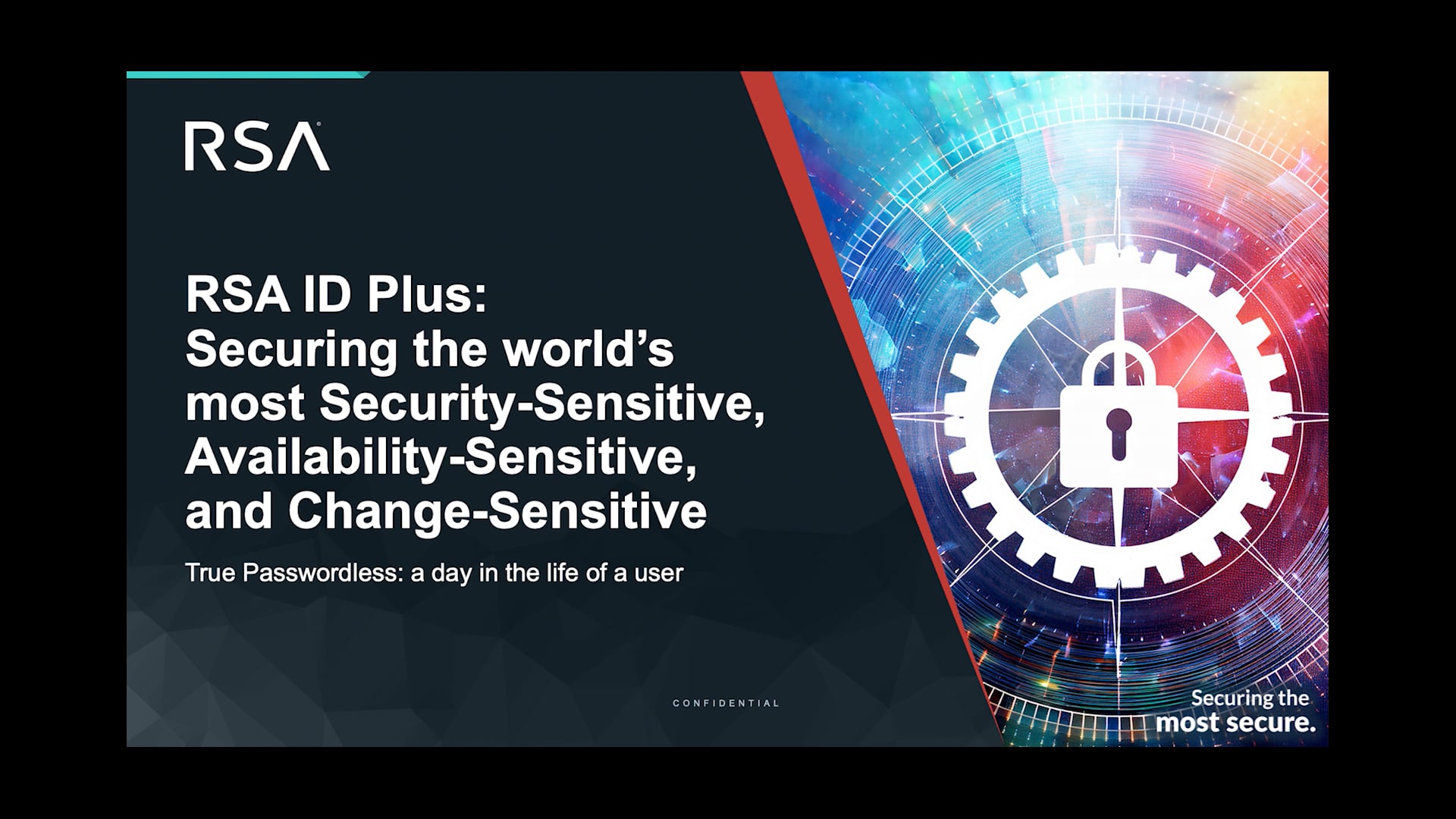 RSA ID Plus Demo (July) - Passwordless day in the life of a user from ...