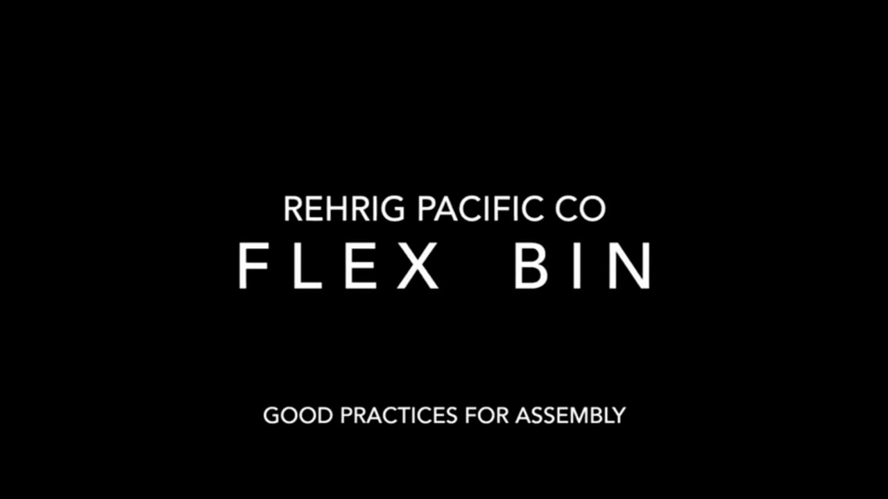 Rehrig Flex Bin - Wall Handling and Latching